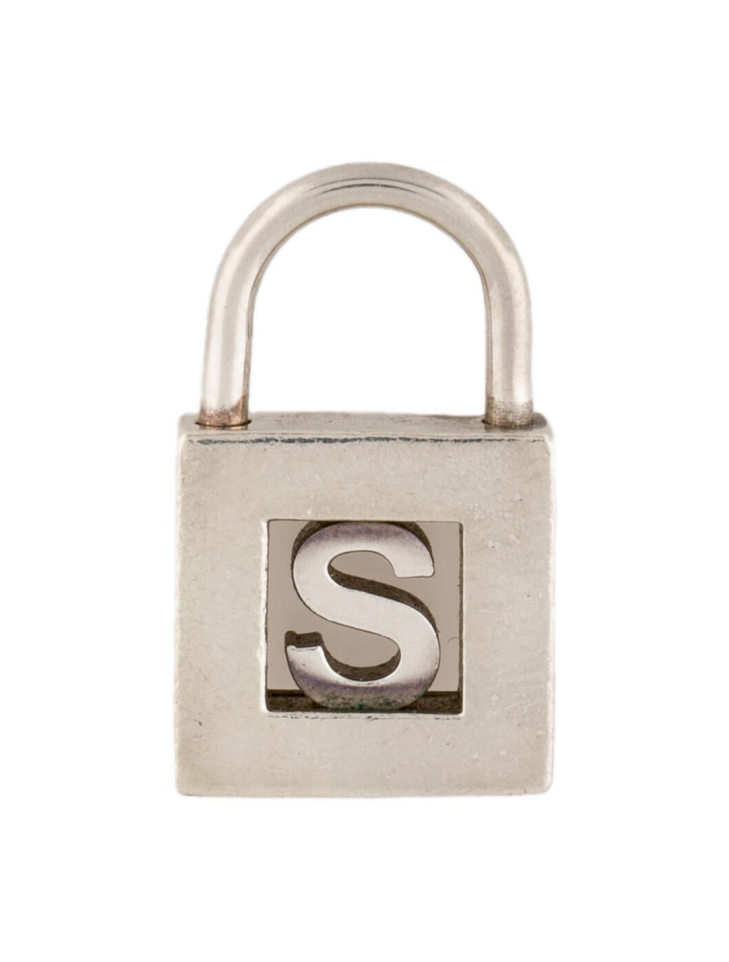 Tiffany & Co. 'S' Initial Lock Pendant - Sterling Silver Pendant ...