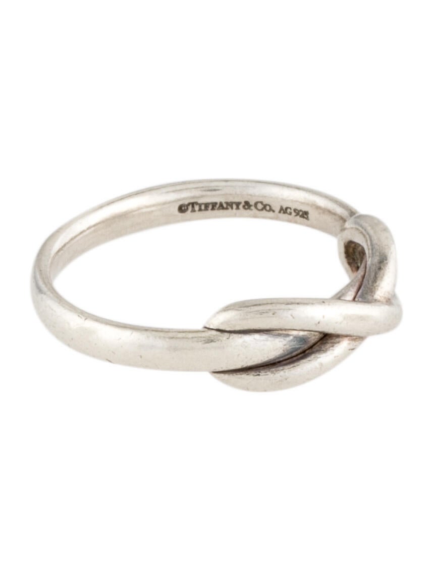 Tiffany & Co. Infinity Ring - Sterling Silver Band, Rings - TIF262174 | The RealReal