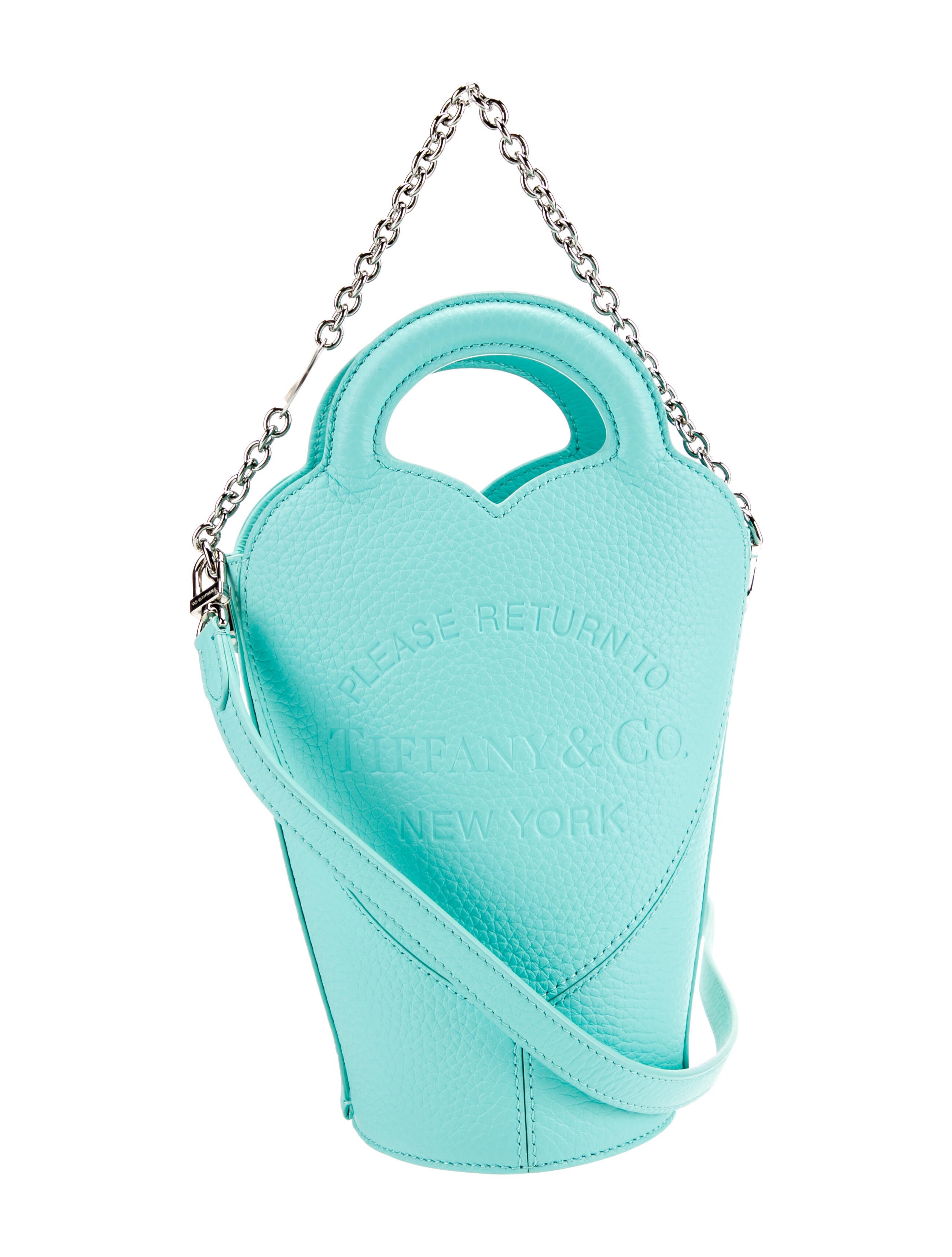Tiffany & Co. Leather Bucket Bag - Blue Bucket Bags, Handbags ...