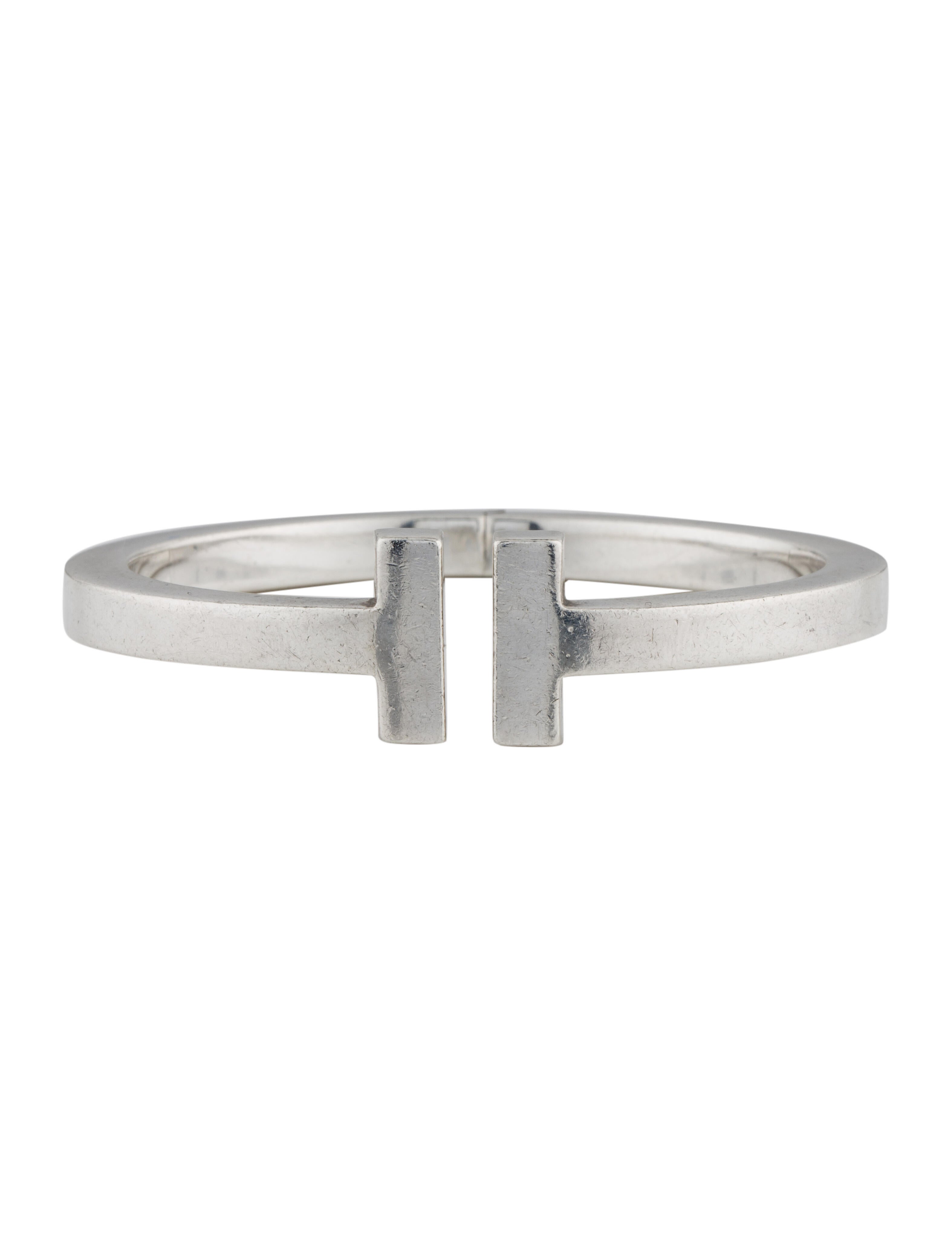 Tiffany & Co. T Square Cuff - Sterling Silver Cuff, Bracelets ...