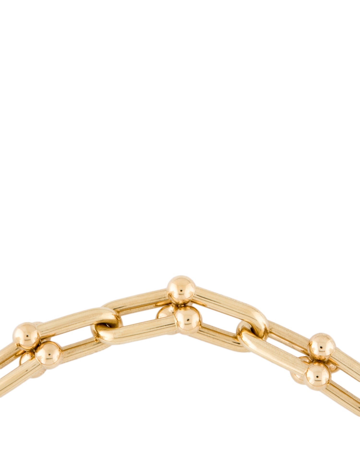 Tiffany & Co. 18K HardWear Graduated Link Necklace - Chain, Necklaces ...