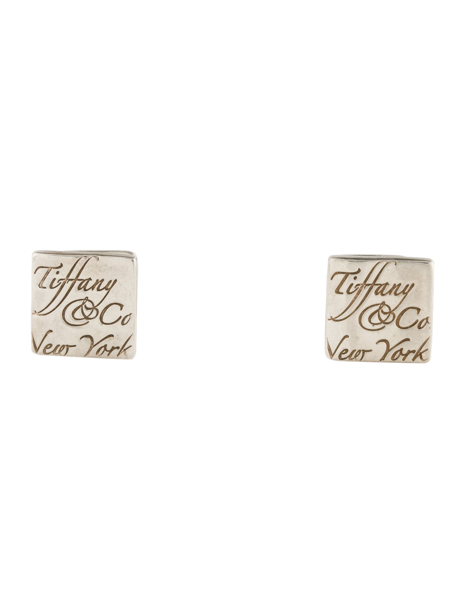 Tiffany & Co. Notes Cufflinks - TIF264199 | The RealReal