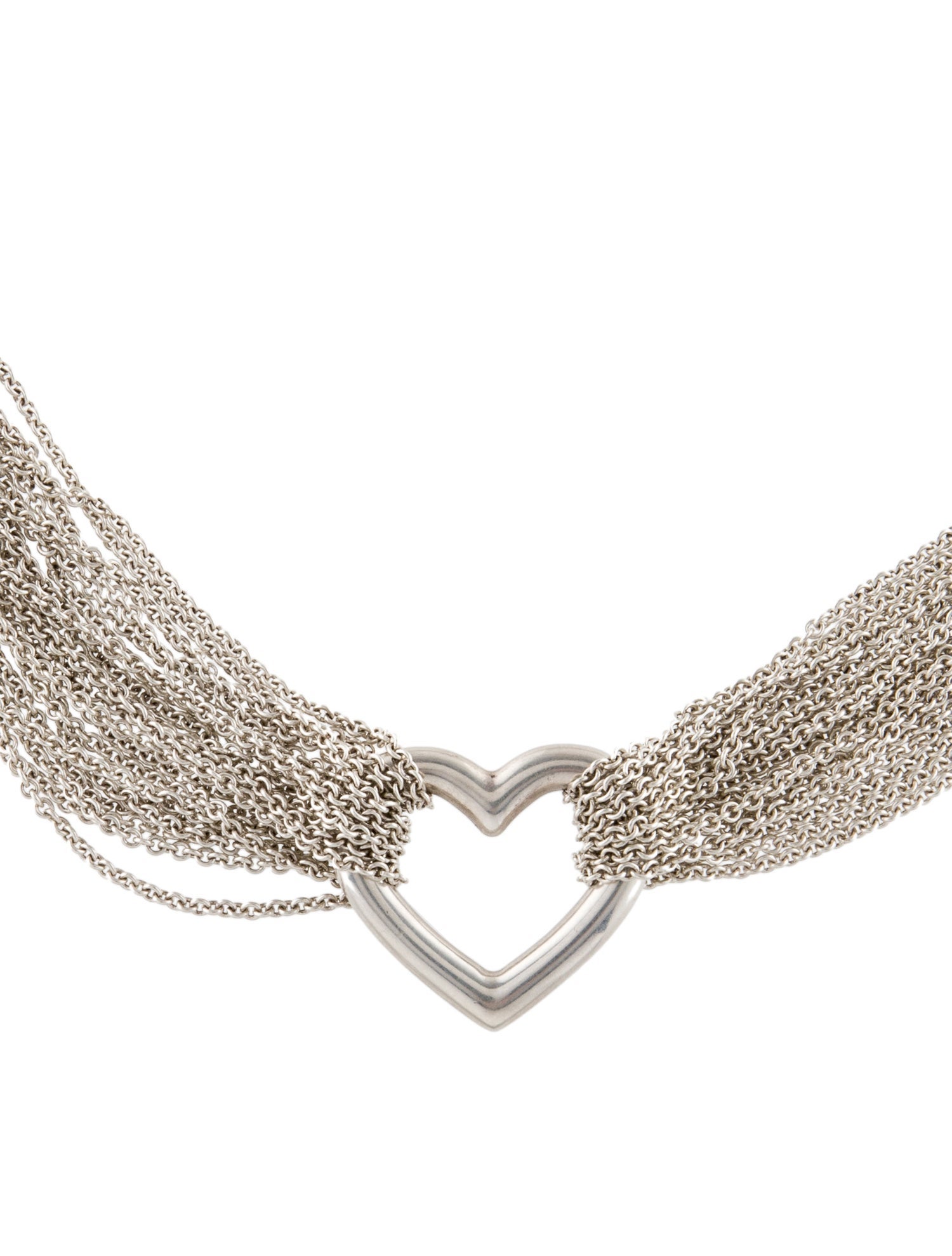 Tiffany & Co. Heart Toggle Mesh Multistrand - Multistrand, Necklaces ...