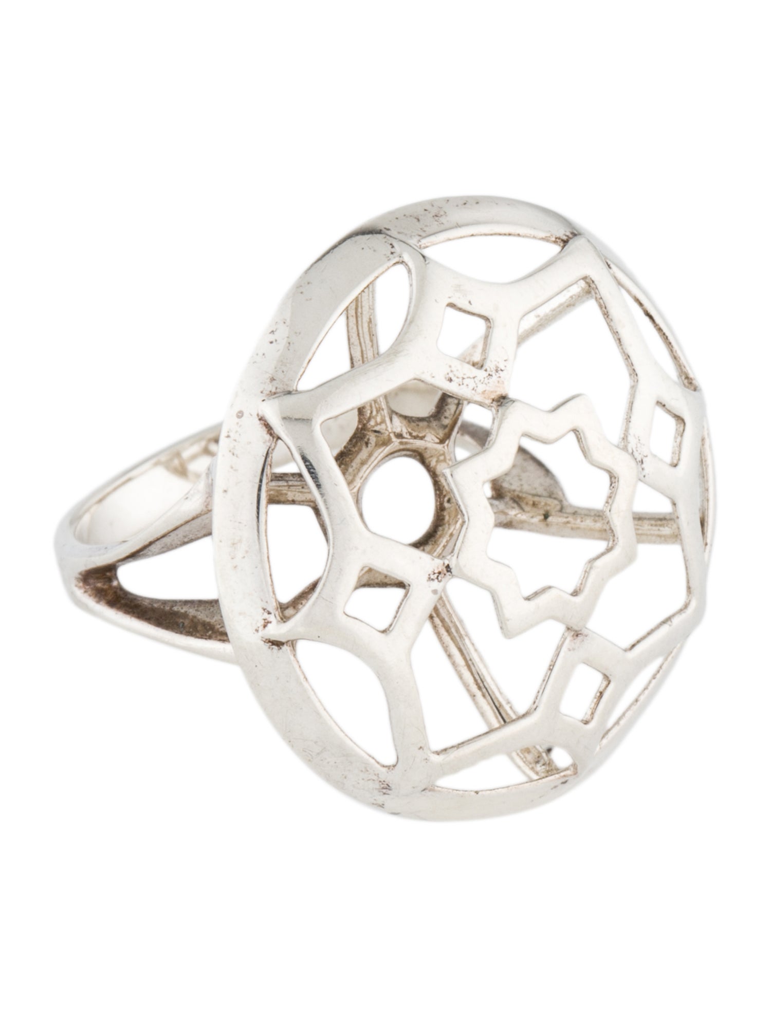 Tiffany & Co. Zellige Cocktail Ring - Sterling Silver Cocktail Ring ...