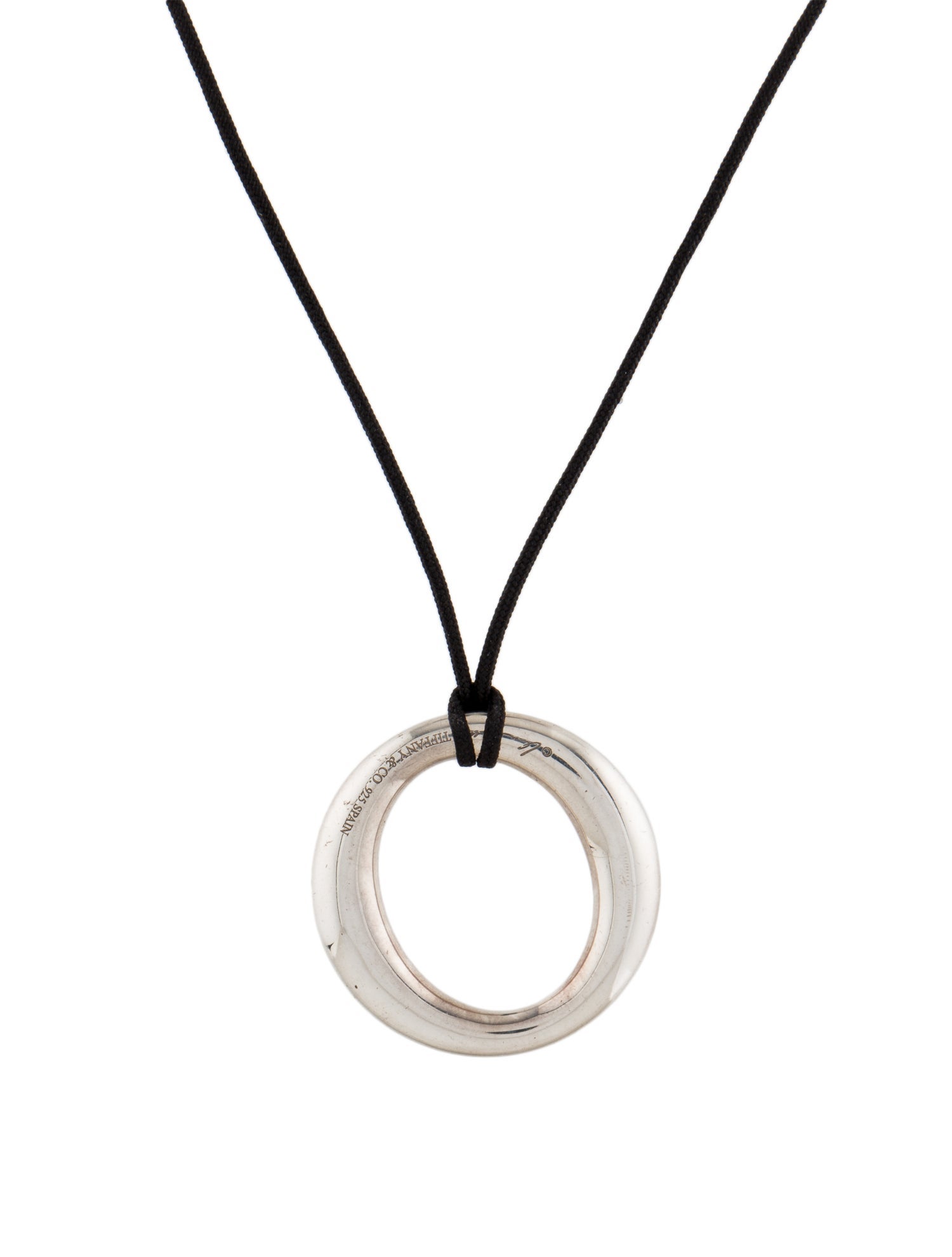 Tiffany & Co. Sevillana Pendant Necklace - Sterling Silver Pendant ...