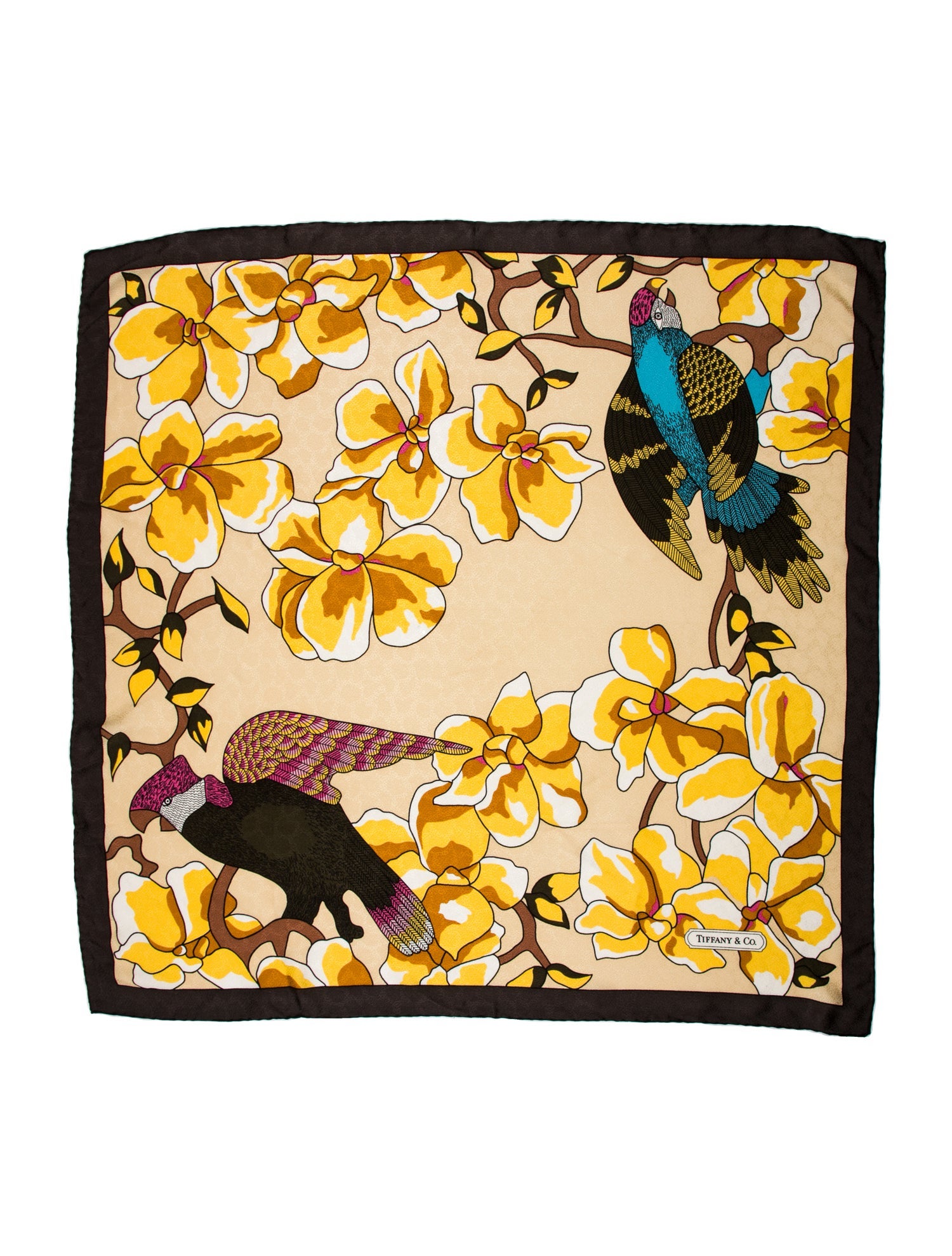 Tiffany & Co. Printed Scarf - Neutrals Scarves and Shawls, Accessories ...
