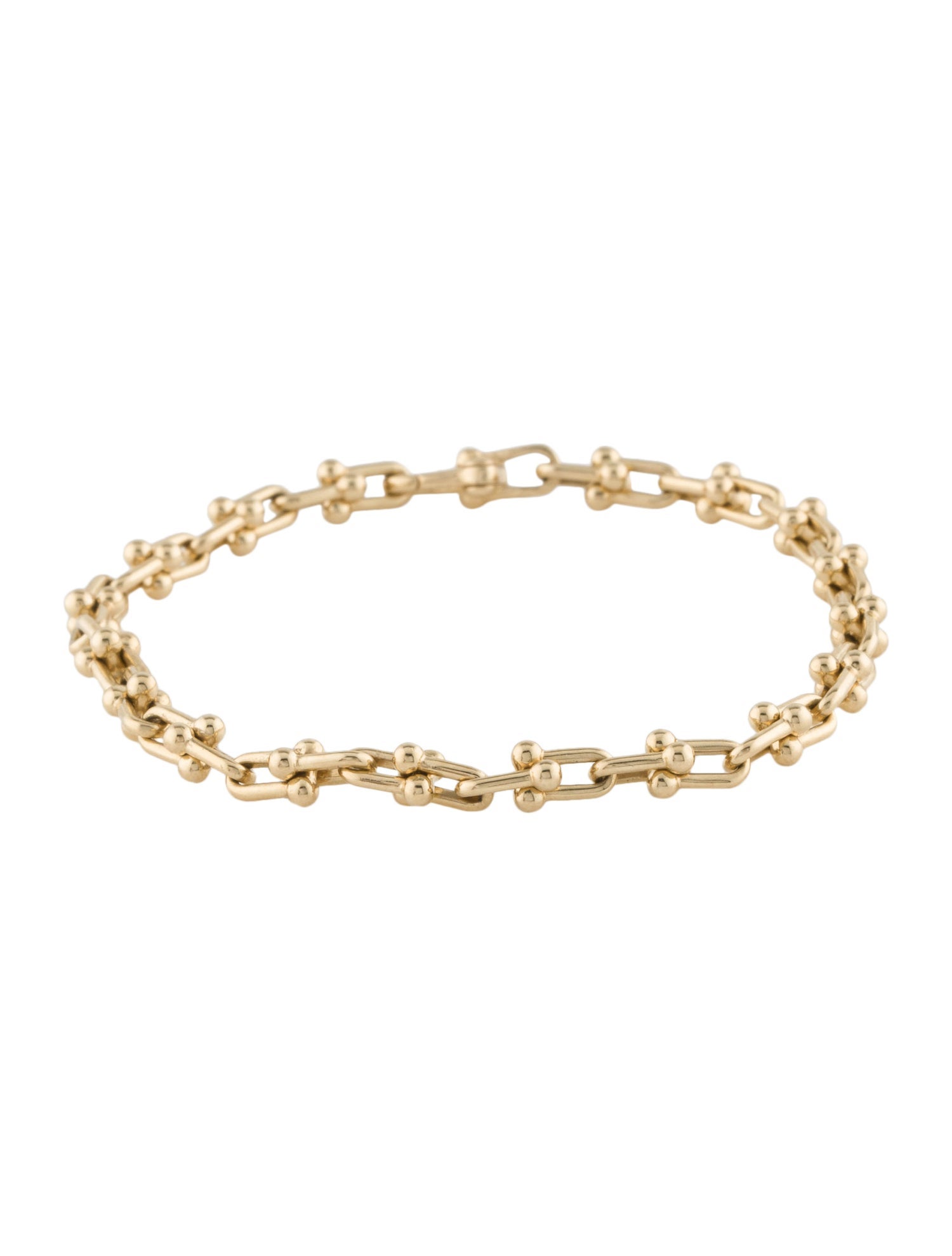 Tiffany & Co. 18K Micro Link Bracelet - 18K Yellow Gold Link, Bracelets ...