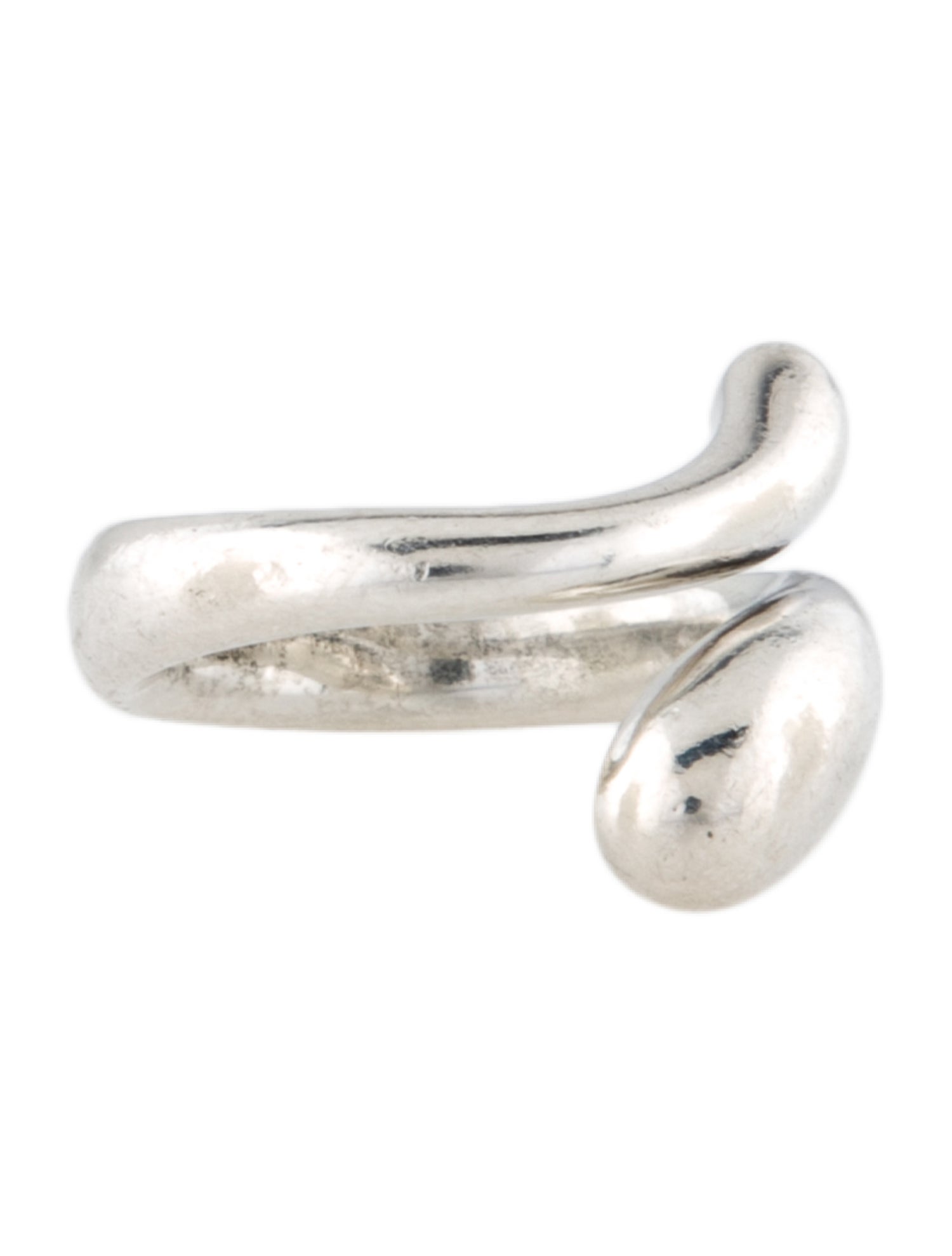 Tiffany & Co. Elsa Peretti Teardrop Ring - Sterling Silver Band, Rings - TIF265129 | The RealReal