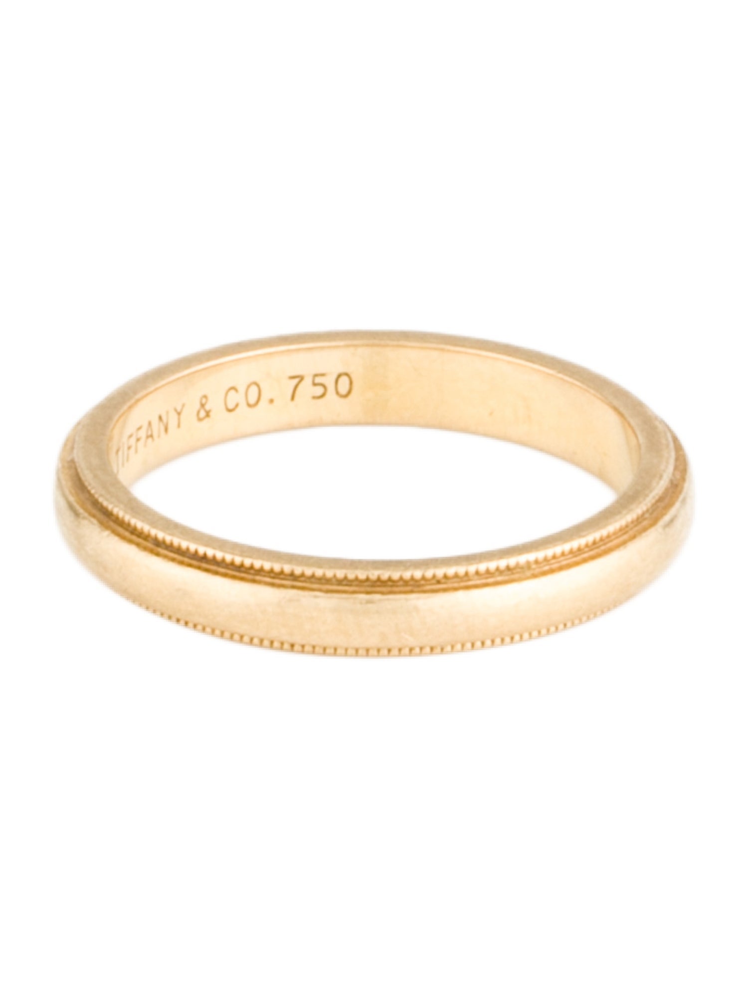 Tiffany & Co. Interlocking Circles Ring - 18K Yellow Gold Rolling Ring ...