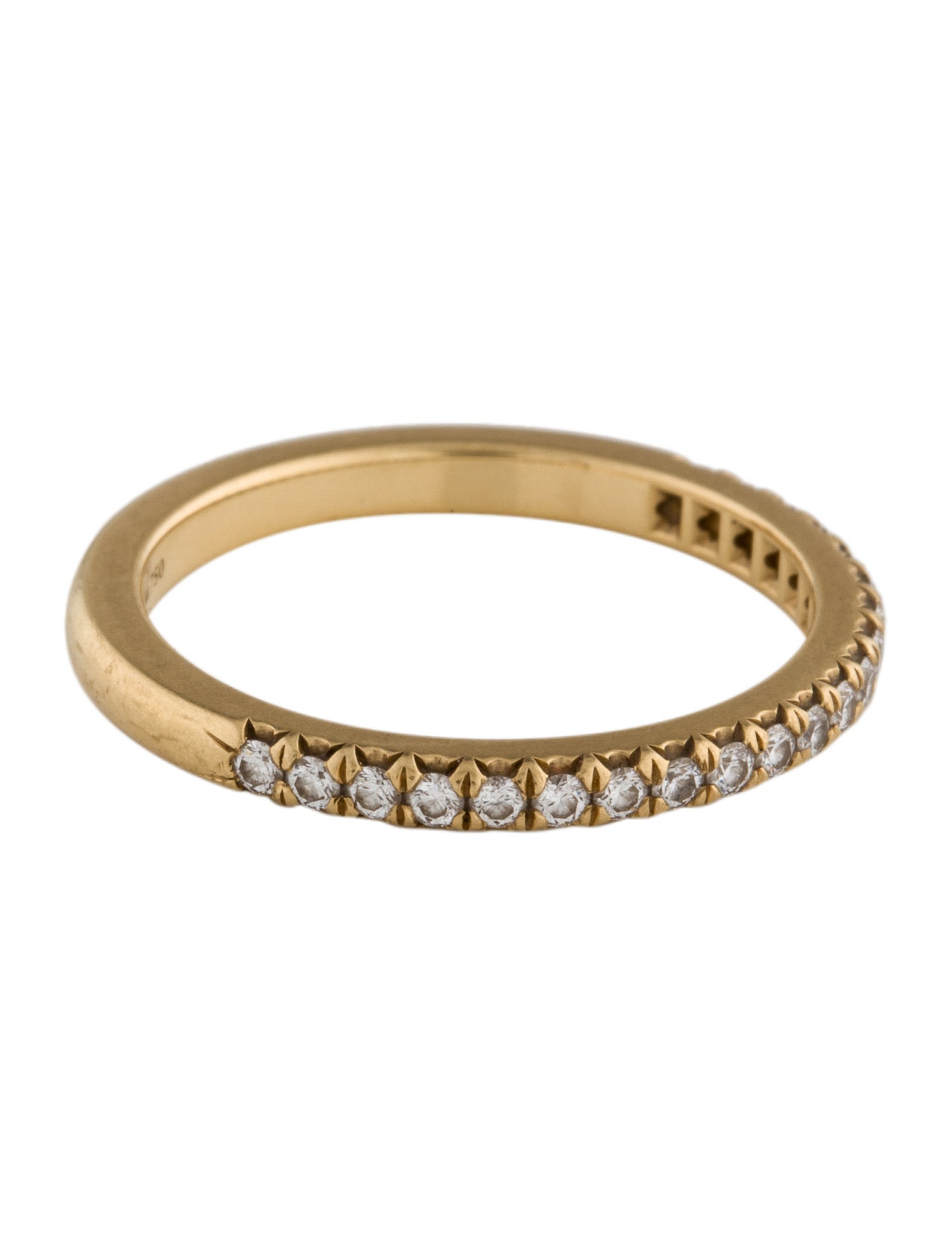 Ring Bernard K. Passman Coral and Diamond Riverwalk Ring - 18K White ...