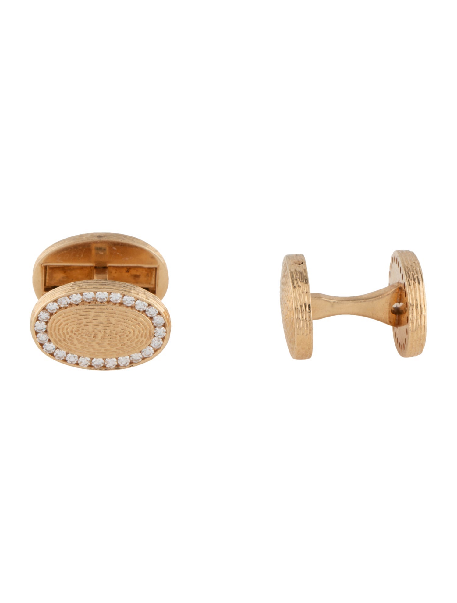 Tiffany & Co. Bamboo Cufflinks - Gold, 18K Yellow Gold - TIF44247 | The ...