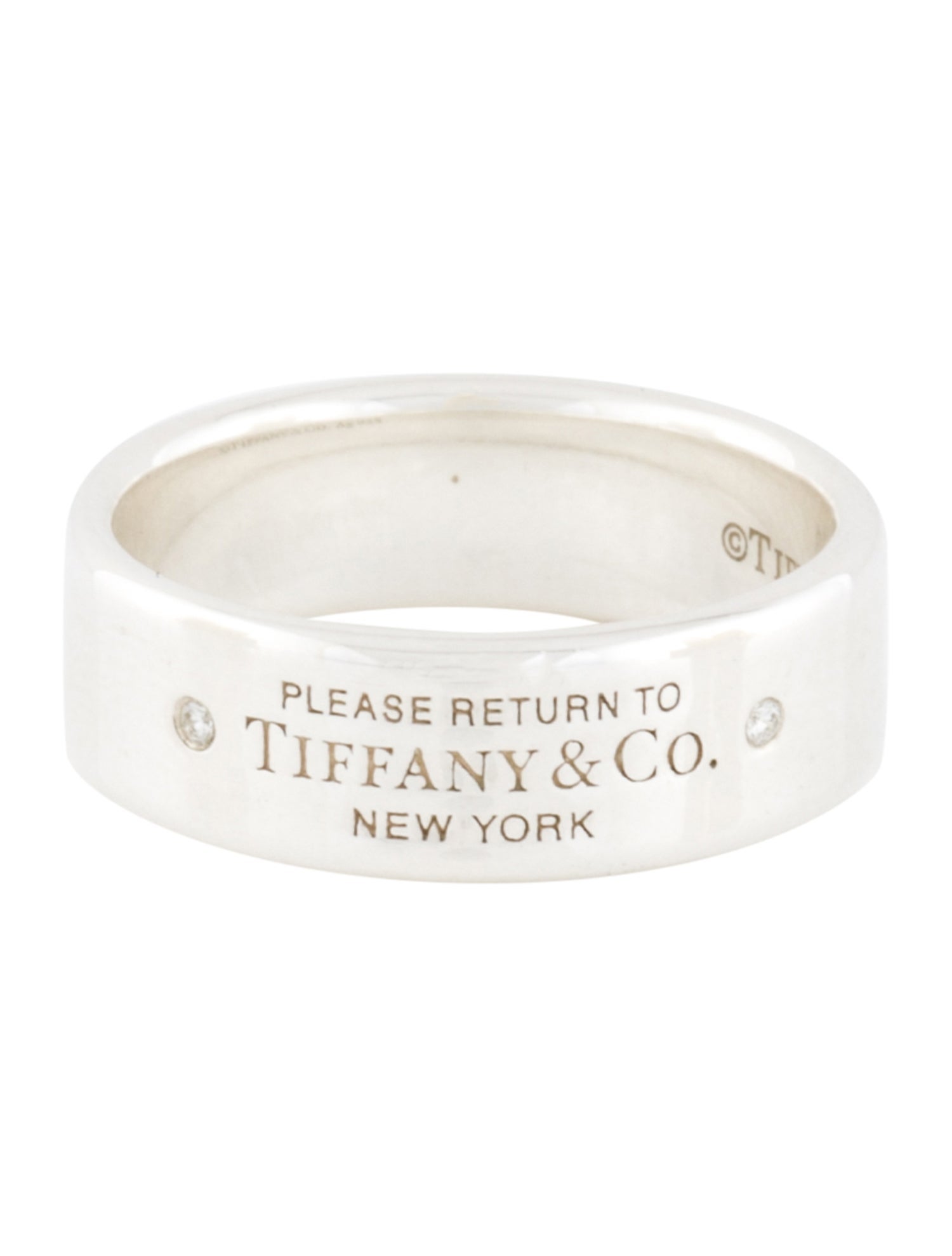Tiffany & Co. Interlocking Circles Ring - 18K Yellow Gold Rolling Ring ...