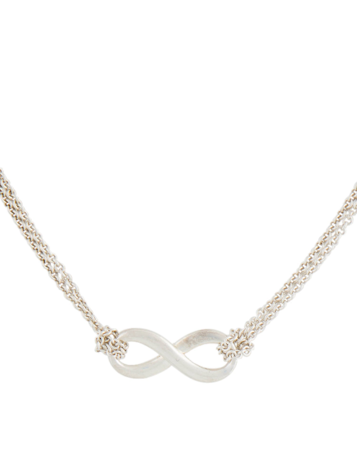 Tiffany & Co. Infinity Necklace - Sterling Silver Pendant Necklace ...