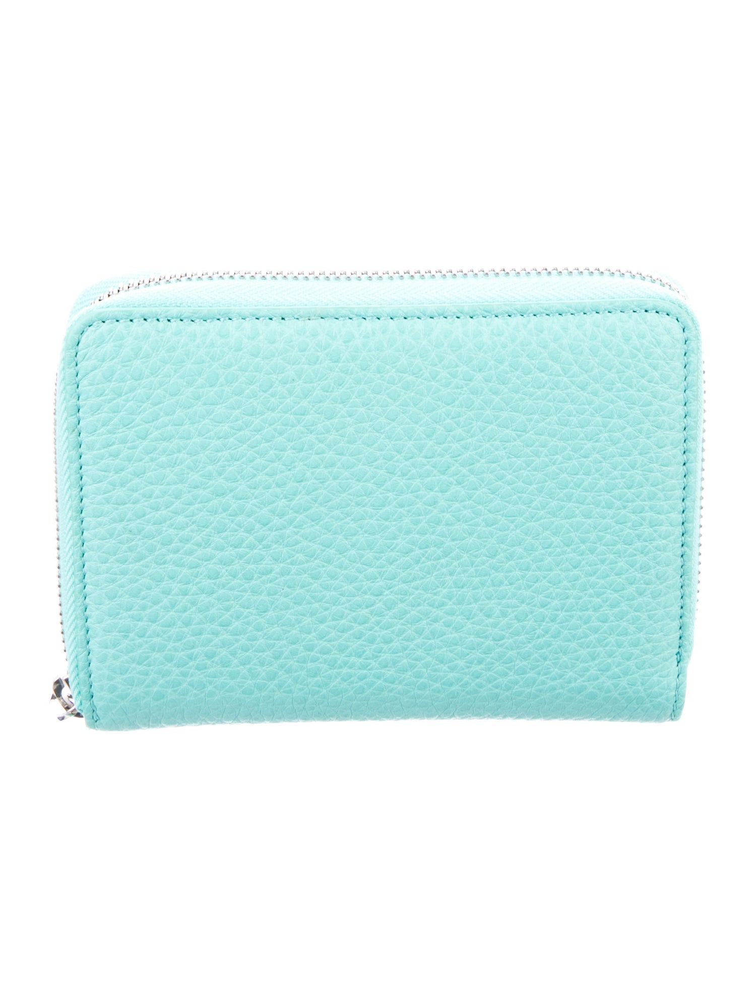 Tiffany & Co. Leather Compact Wallet - Blue Wallets, Accessories ...
