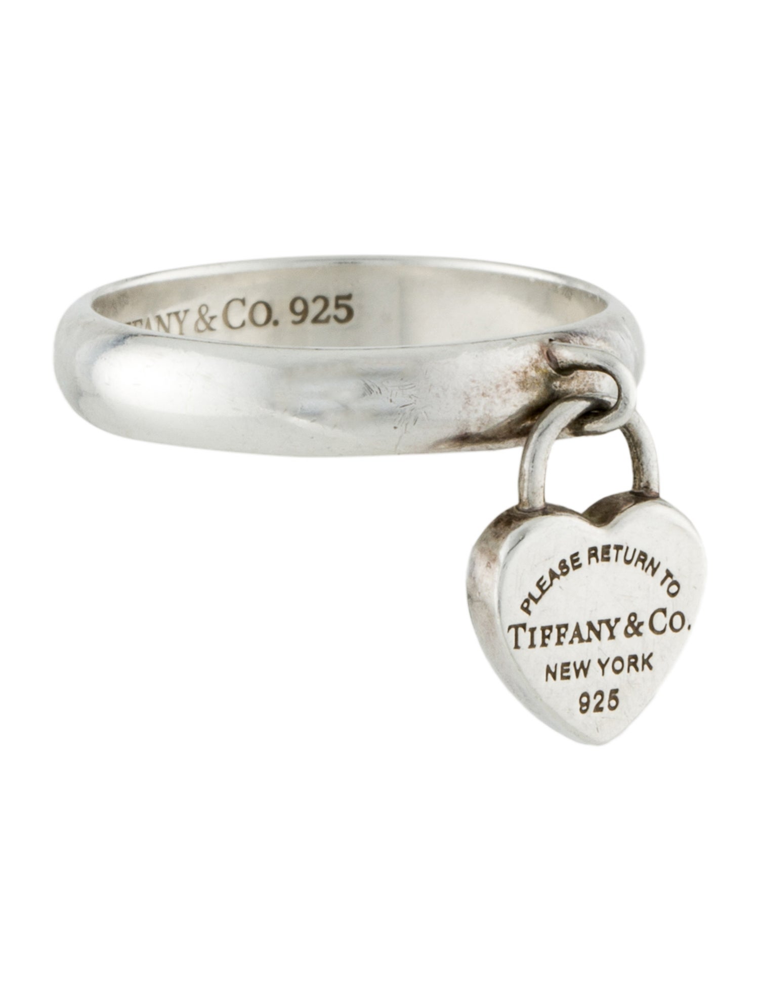 Tiffany & Co. 18K Tiffany T Wire Ring - Rhodium-Plated 18K White Gold ...