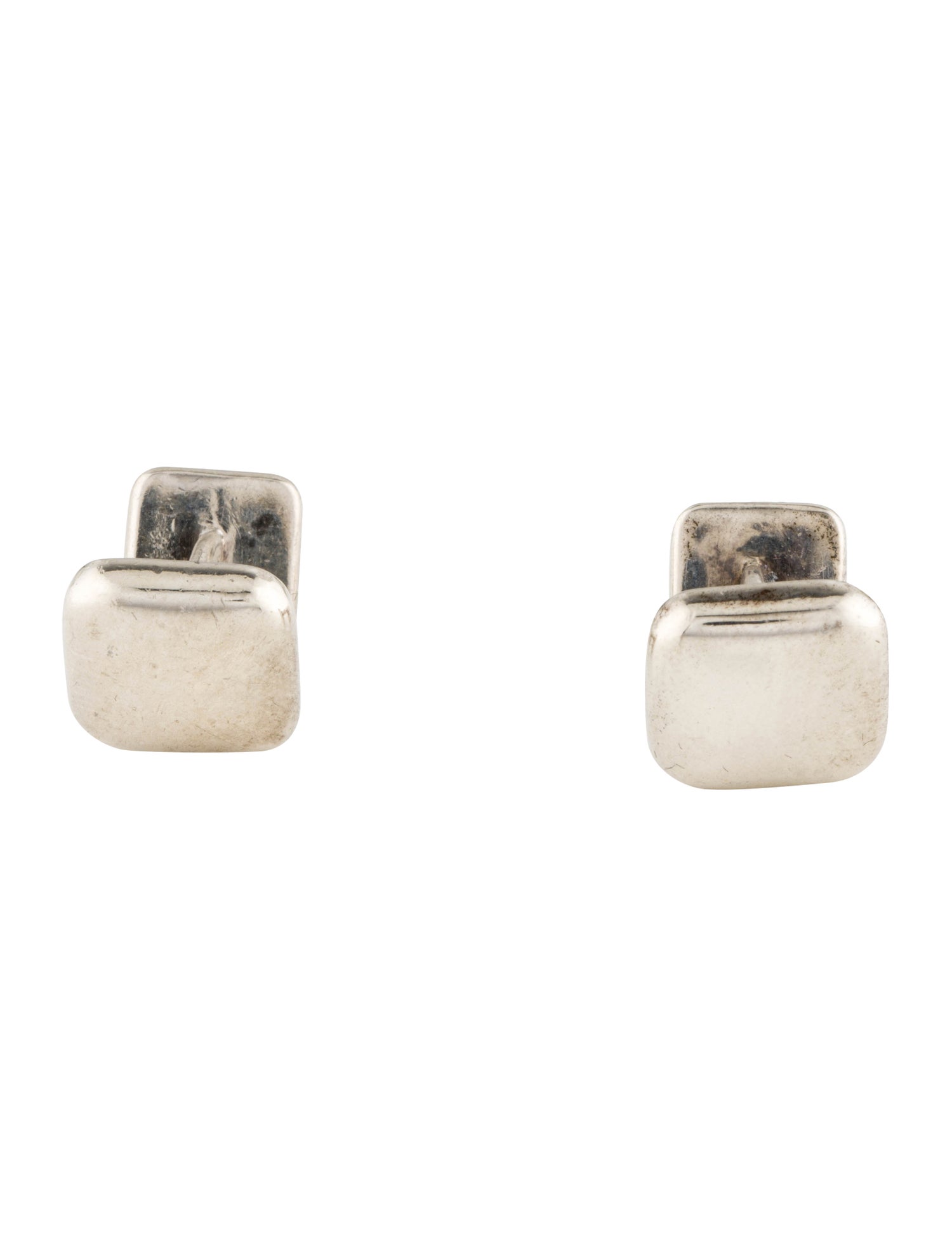 Tiffany & Co. Vintage Square Cufflinks - Sterling Silver - TIF269468 ...