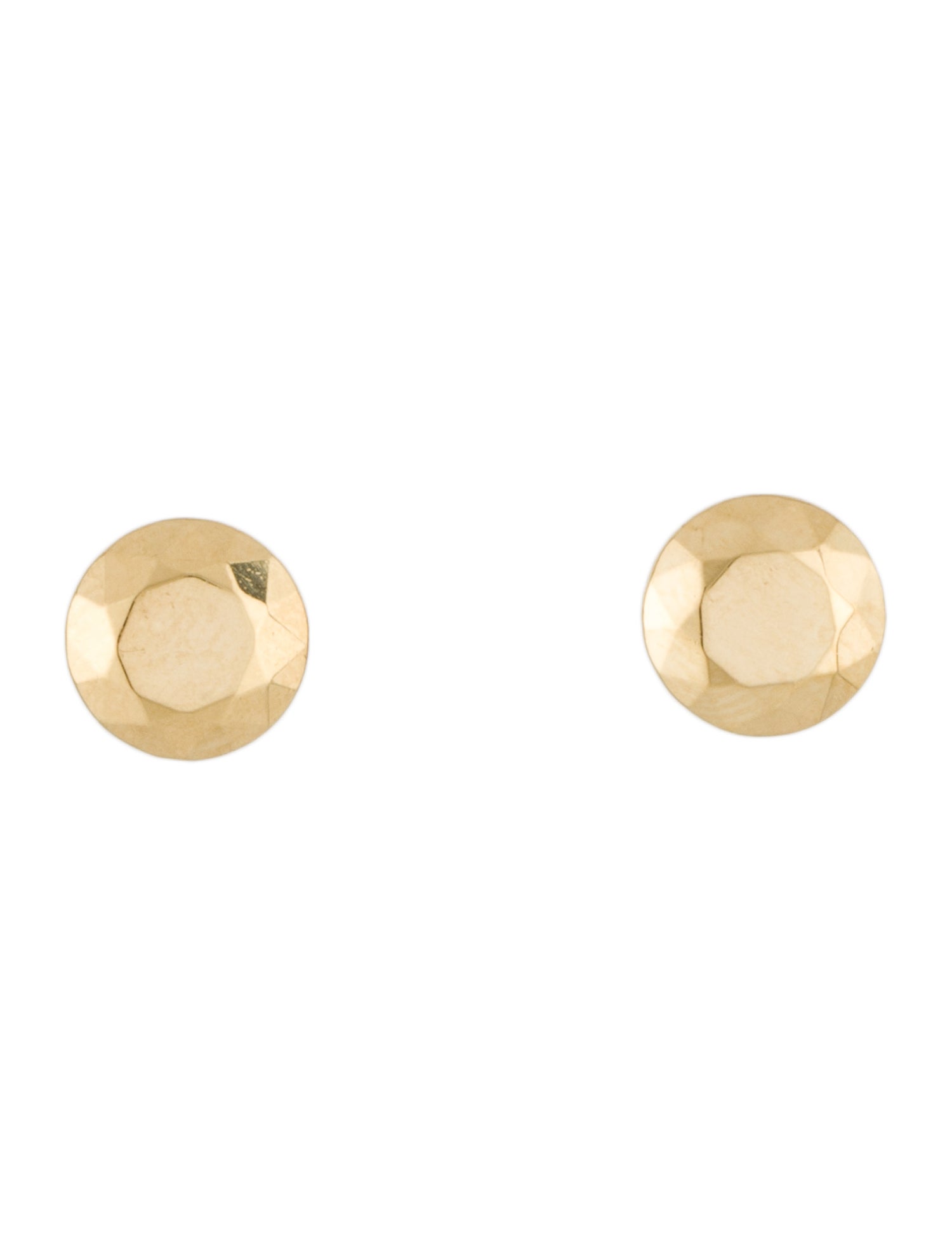 Tiffany & Co. 18K 'Two Carat' Faceted Stud Earrings - 18K Yellow Gold ...