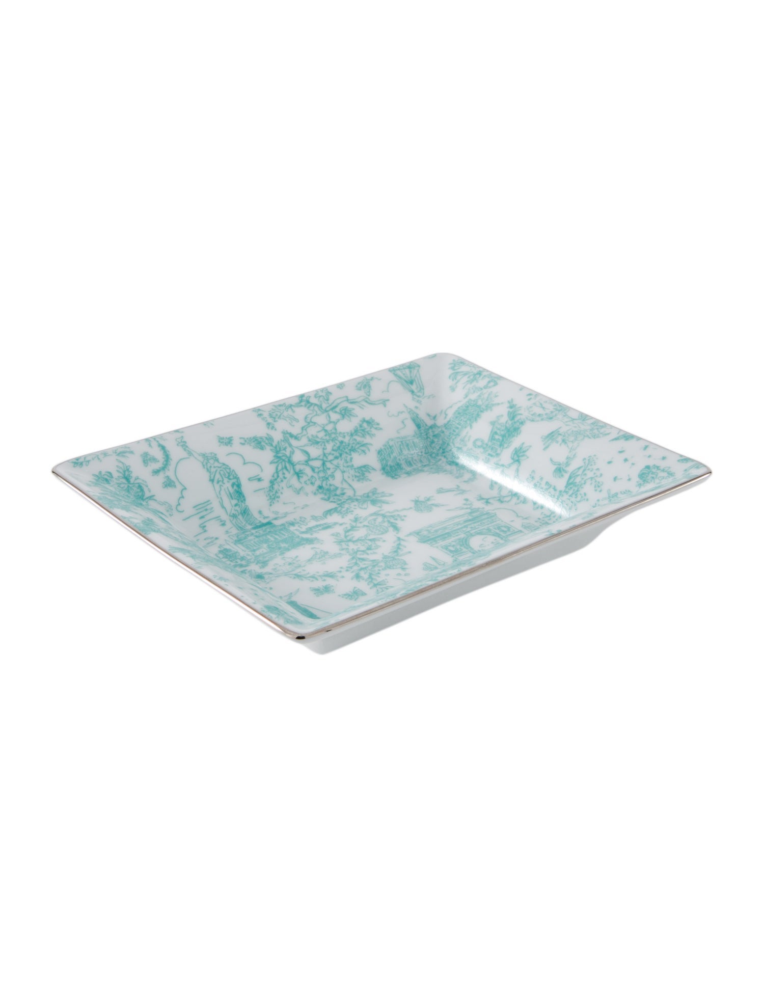 Tiffany & Co. Tiffany Toile Catchall Tray - Blue Decorative Accents ...