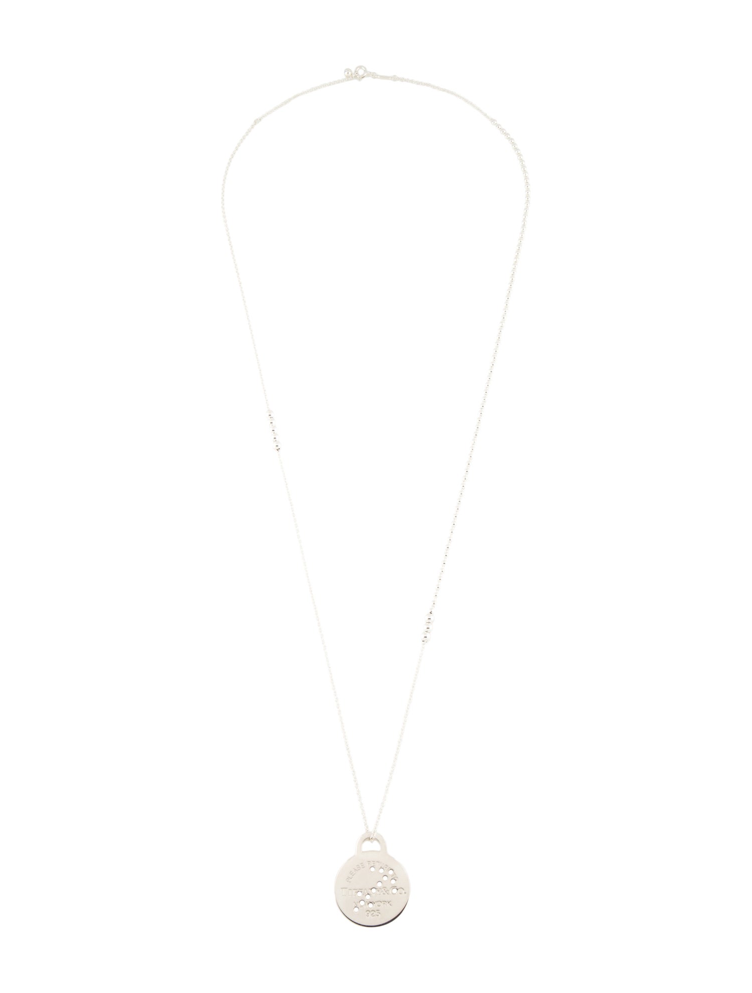 Tiffany & Co. Bottle Inro Pendant Necklace - Sterling Silver Pendant ...