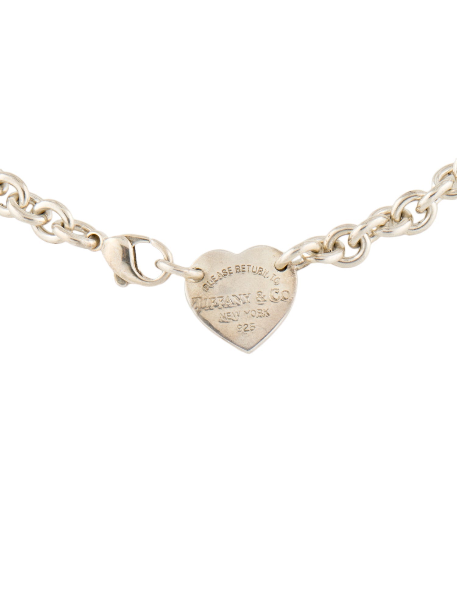 Tiffany & Co. Tiffany Blue ® Double Heart Tag Pendant Necklace - Blue ...