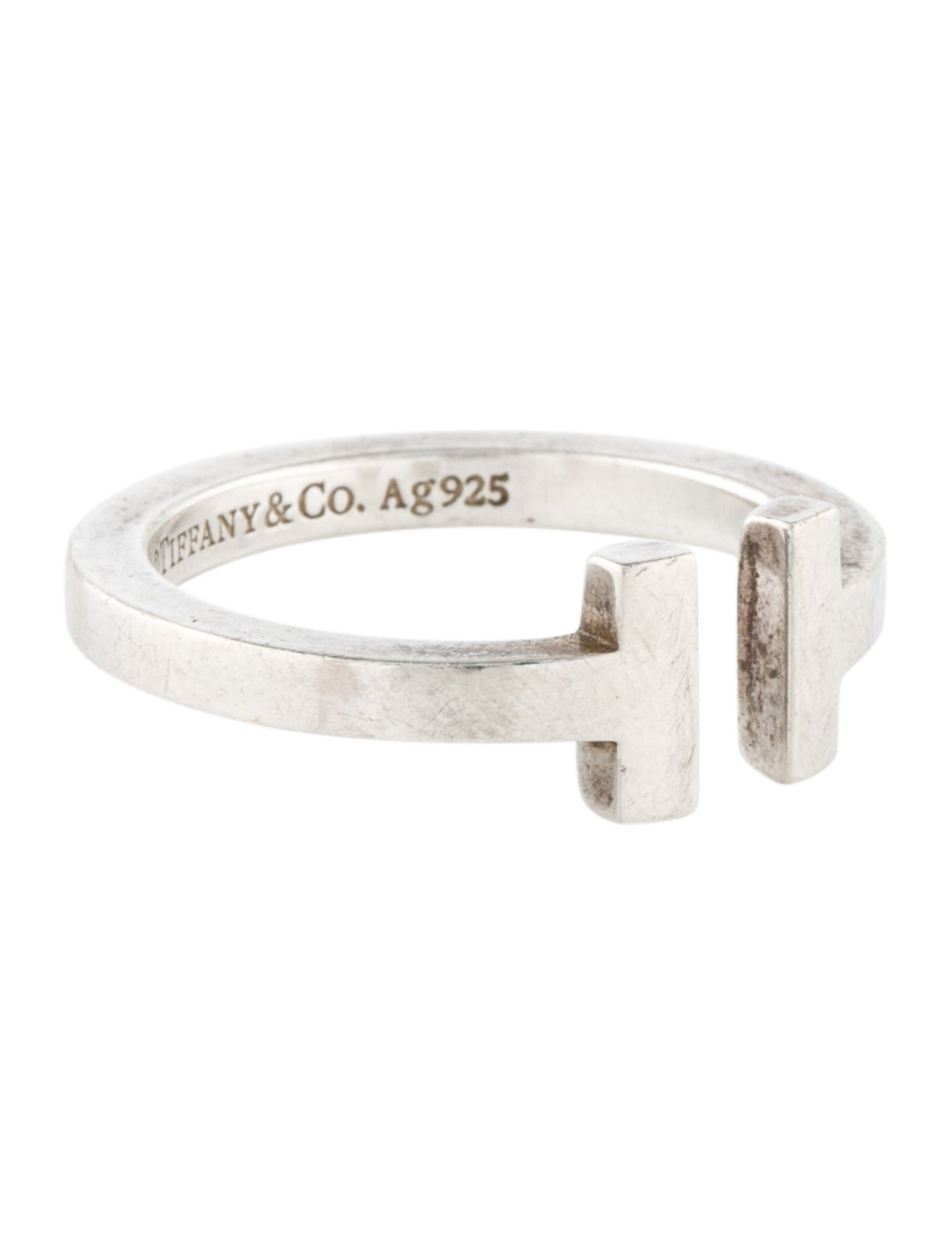 Tiffany & Co. Tiffany T Square Ring - Band, Rings - TIF273638 | The ...