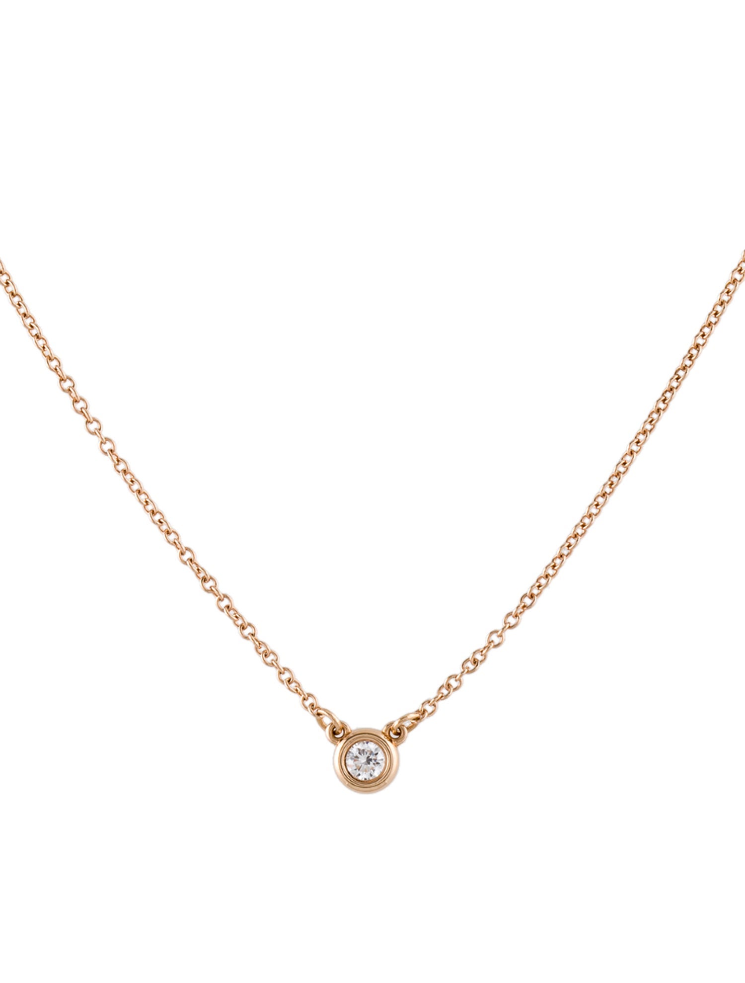Tiffany & Co. Diamonds by the Yard® Single Pendant Necklace - Sterling ...