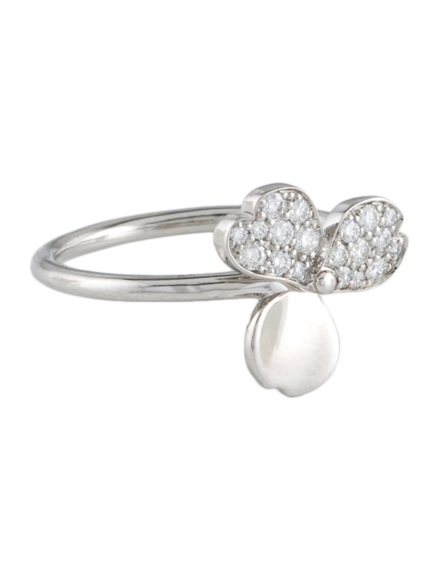 Mikimoto Platinum Diamond & Cultured Pearl Cocktail Ring - 950 Platinum ...