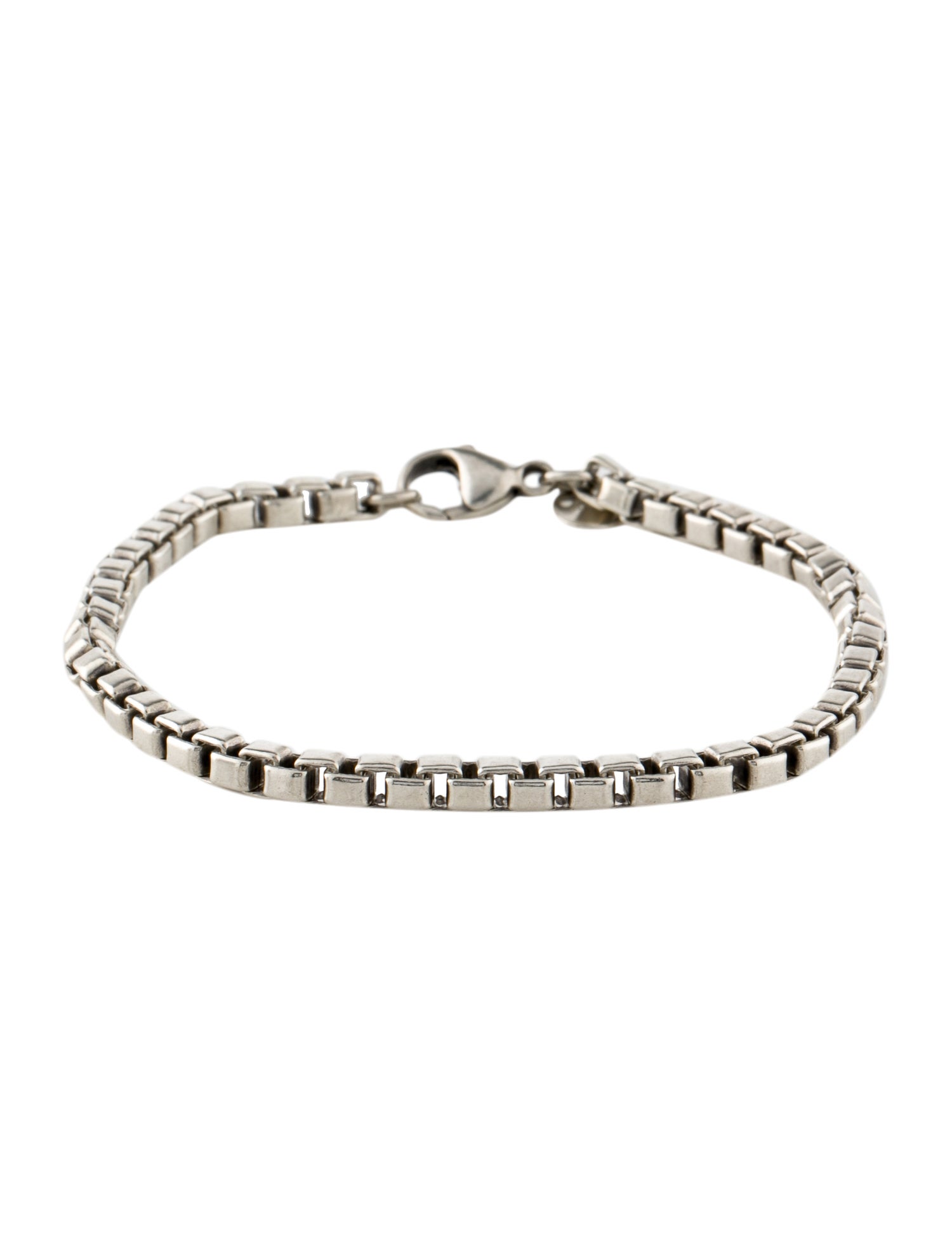 David Yurman Extra-Large Box Chain Bracelet - Sterling Silver Link ...