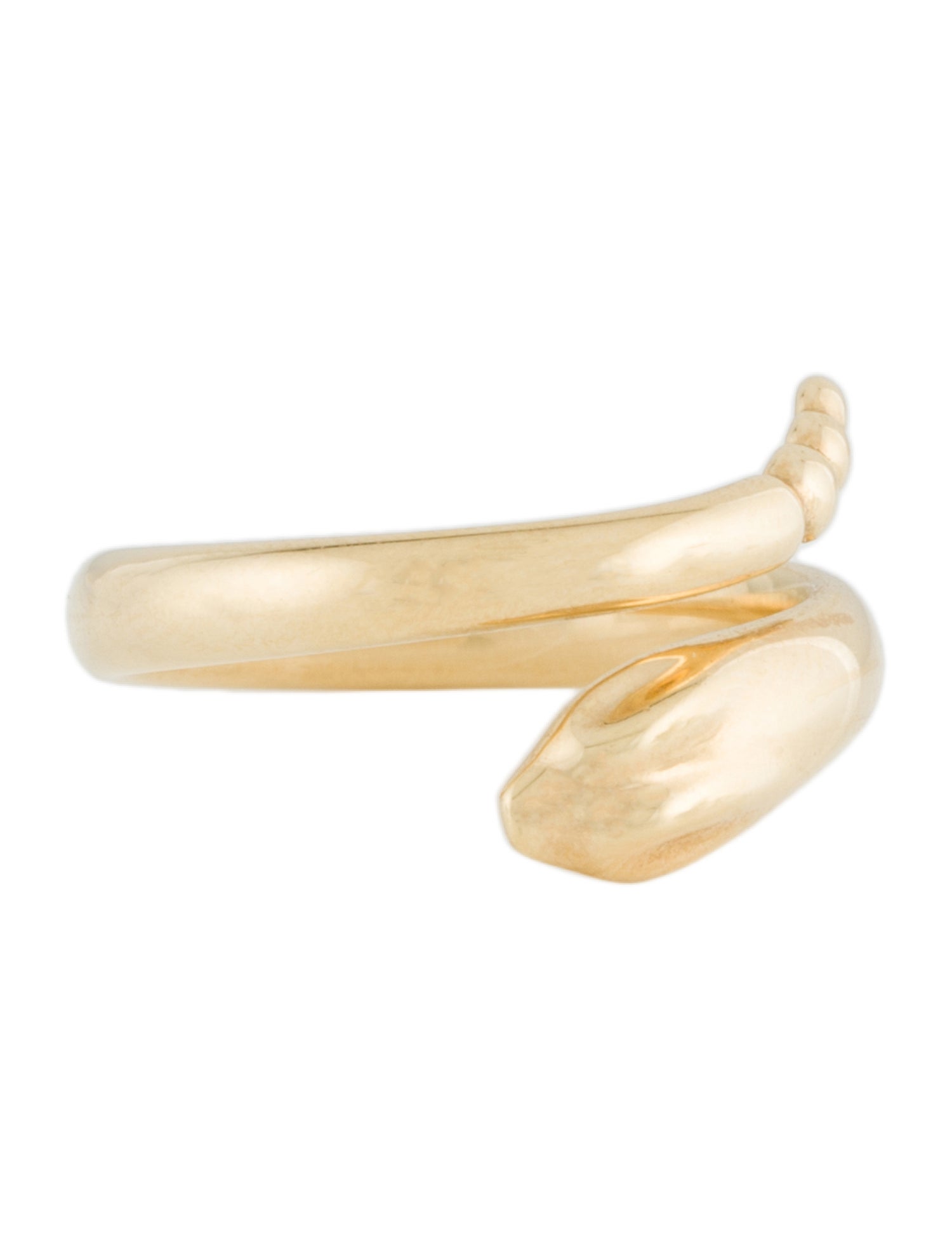 Tiffany & Co. 18K Snake Ring - 18K Yellow Gold Band, Rings - TIF277612 ...