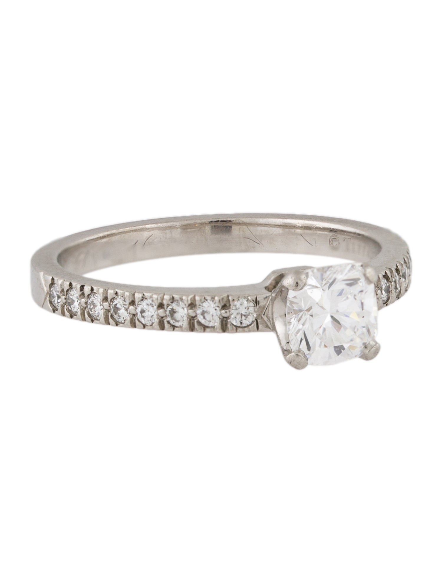Tiffany & Co. Platinum Diamond Novo® Engagement Ring - 950 Platinum ...