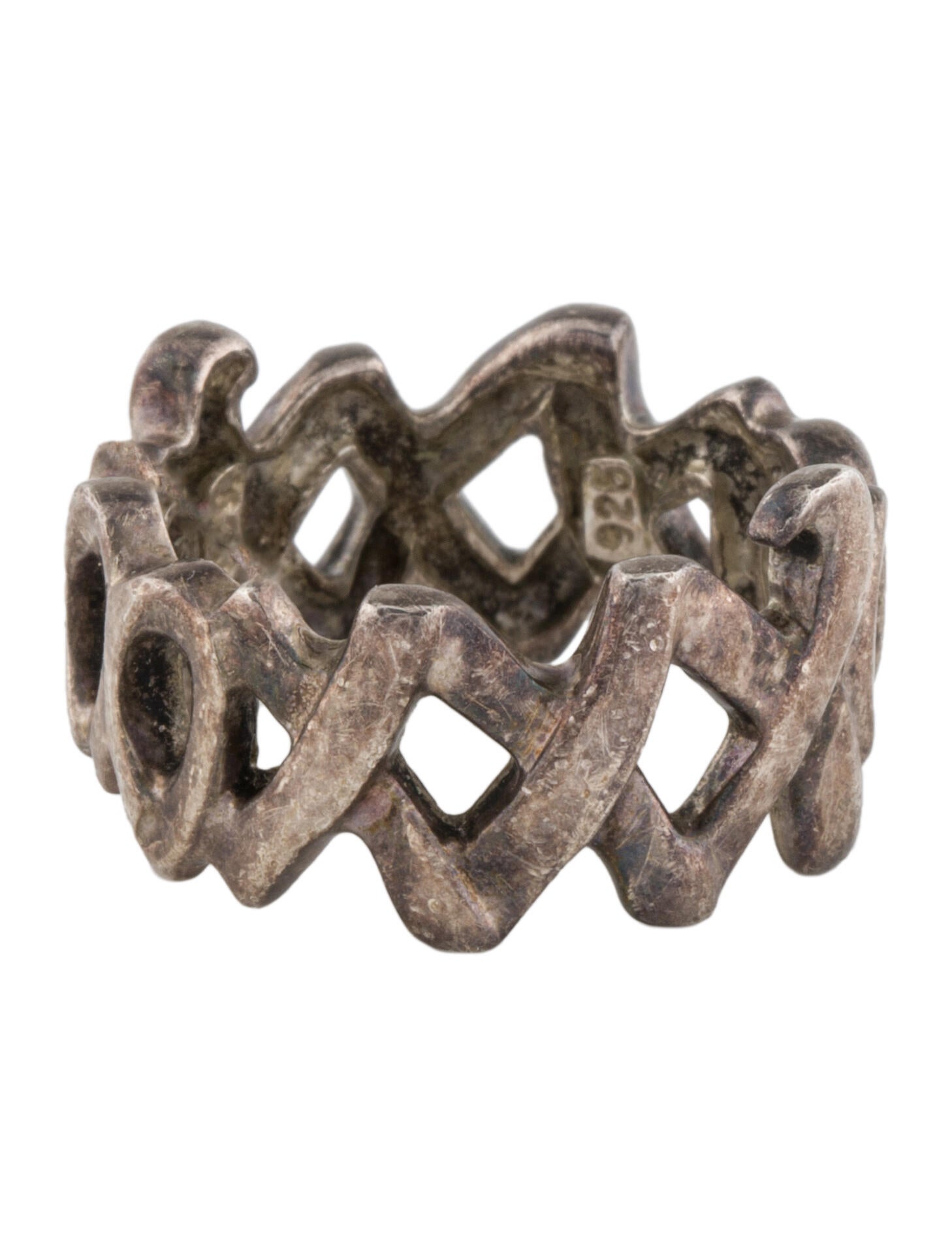 Tiffany & Co. Paloma's Graffiti Love & Kisses XO Ring - Sterling Silver ...