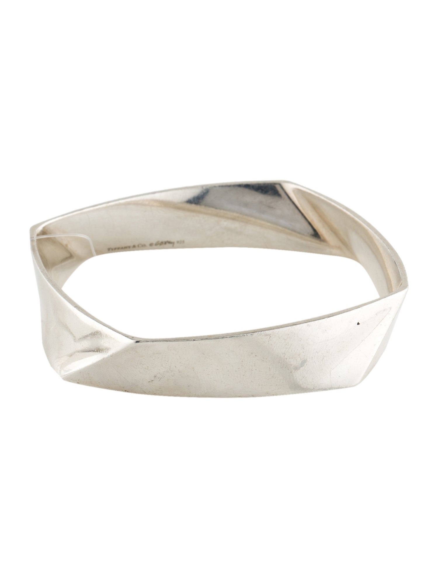 Tiffany & Co. Torque Bangle Bracelet - Sterling Silver Bangle ...