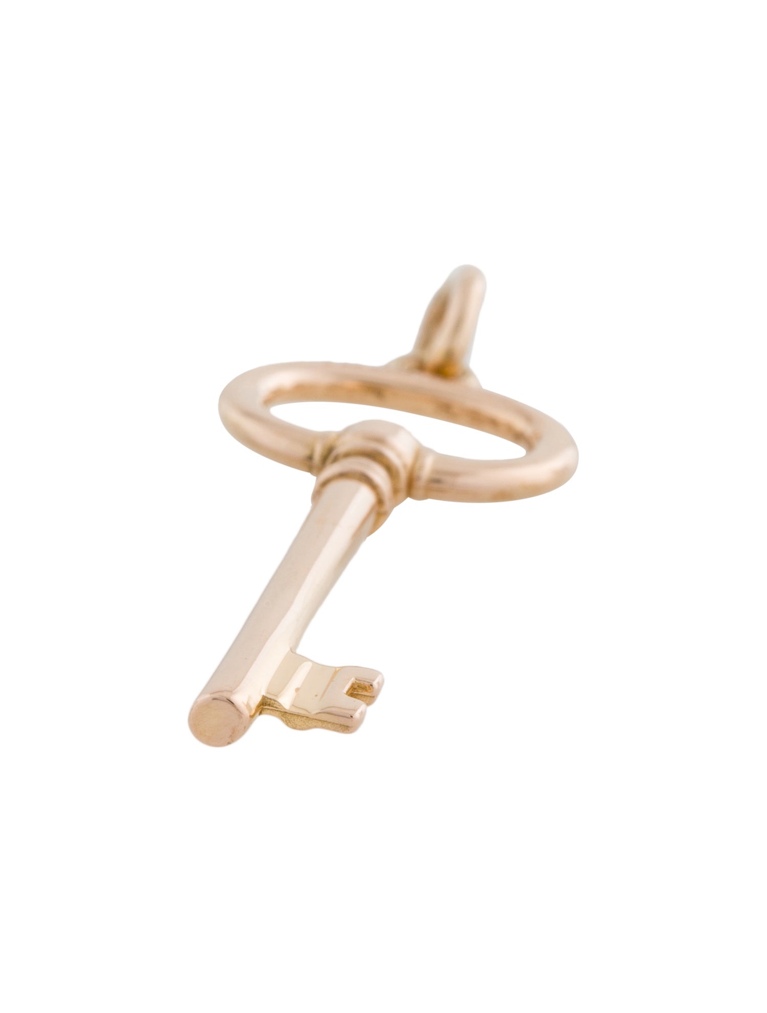 Tiffany & Co. 18K Oval Key Pendant - Pendant Necklace, Necklaces ...