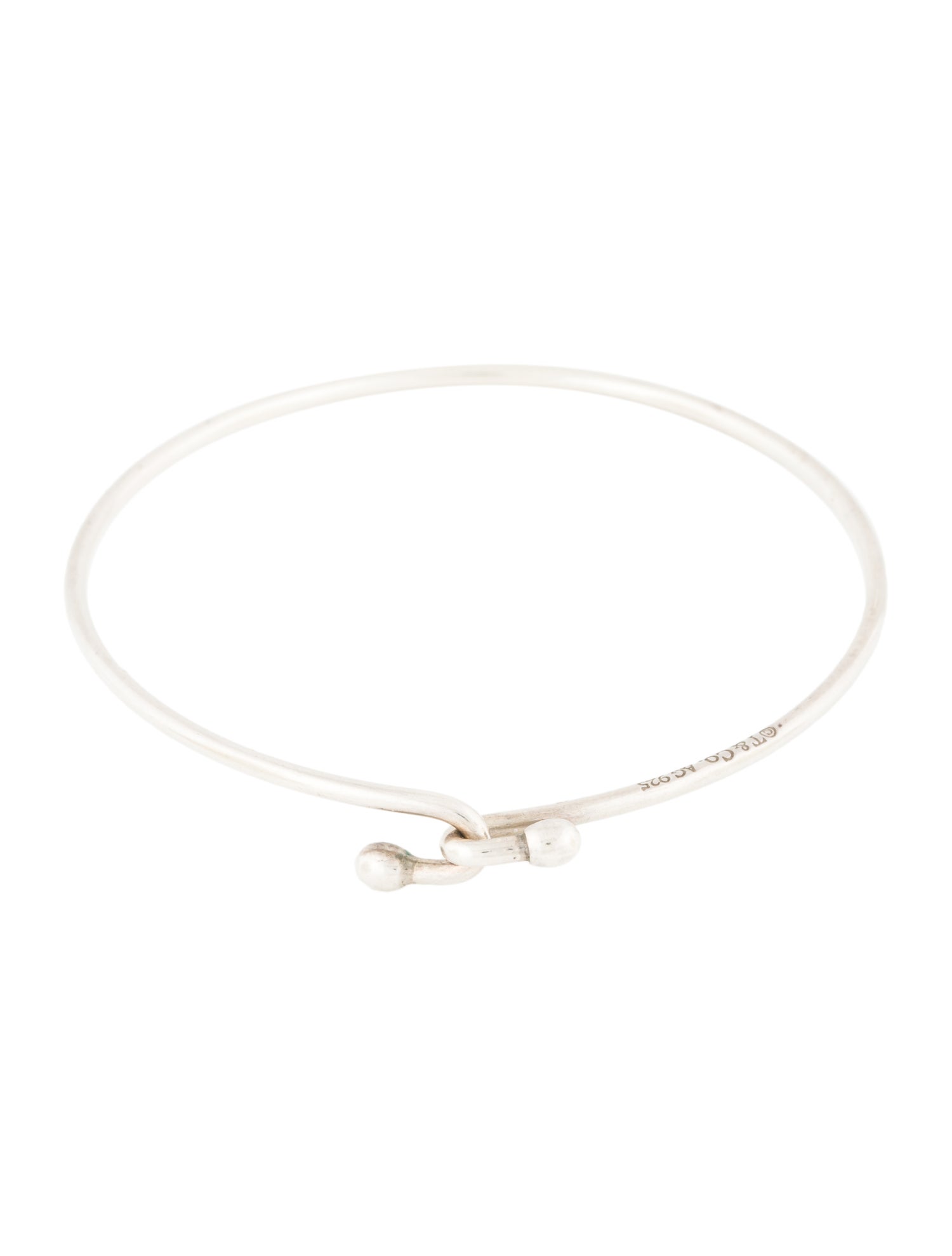 Hermès 18K Kelly Bangle Bracelet - Gold, 18K White Gold Bangle ...