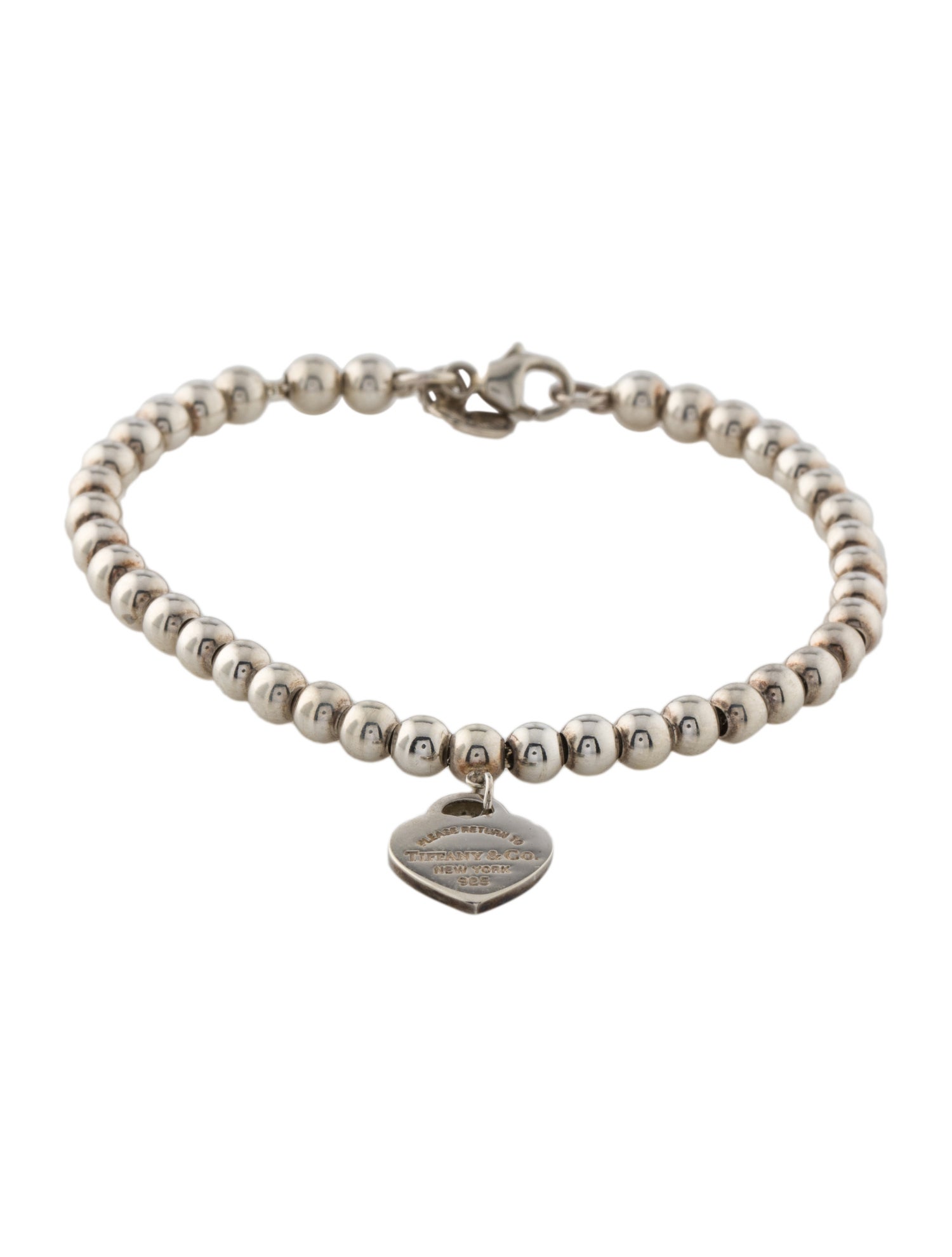 Tiffany & Co. Tiffany & Co. Tiffany Blue® Heart Tag Bead Bracelet ...