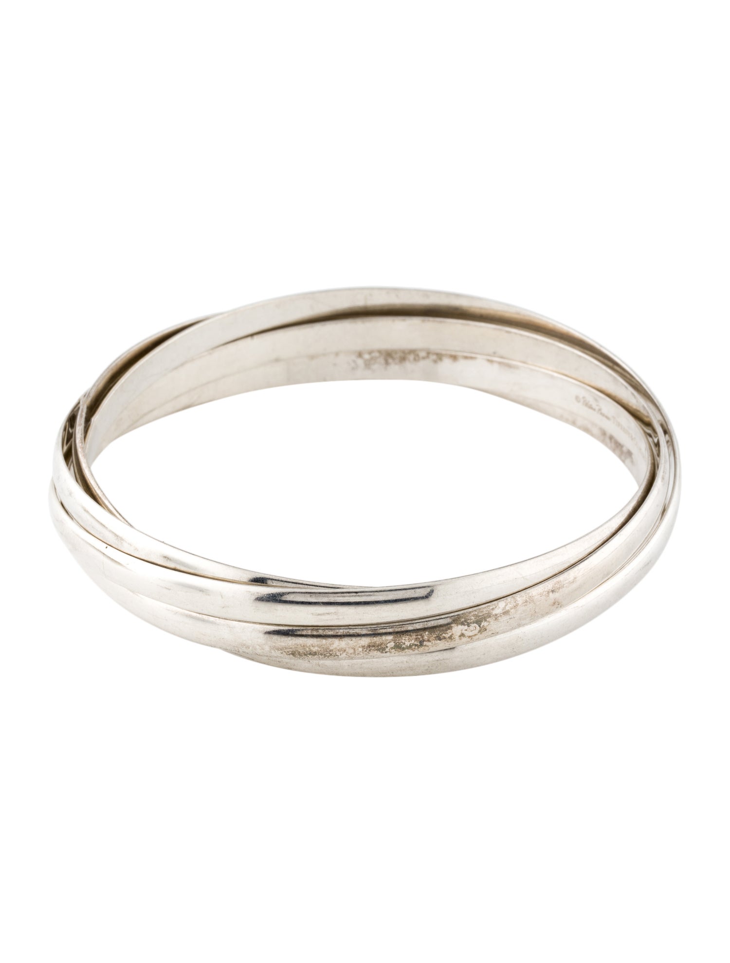 Tiffany & Co. Paloma's Melody Interlocking Rolling Bangle - Sterling ...