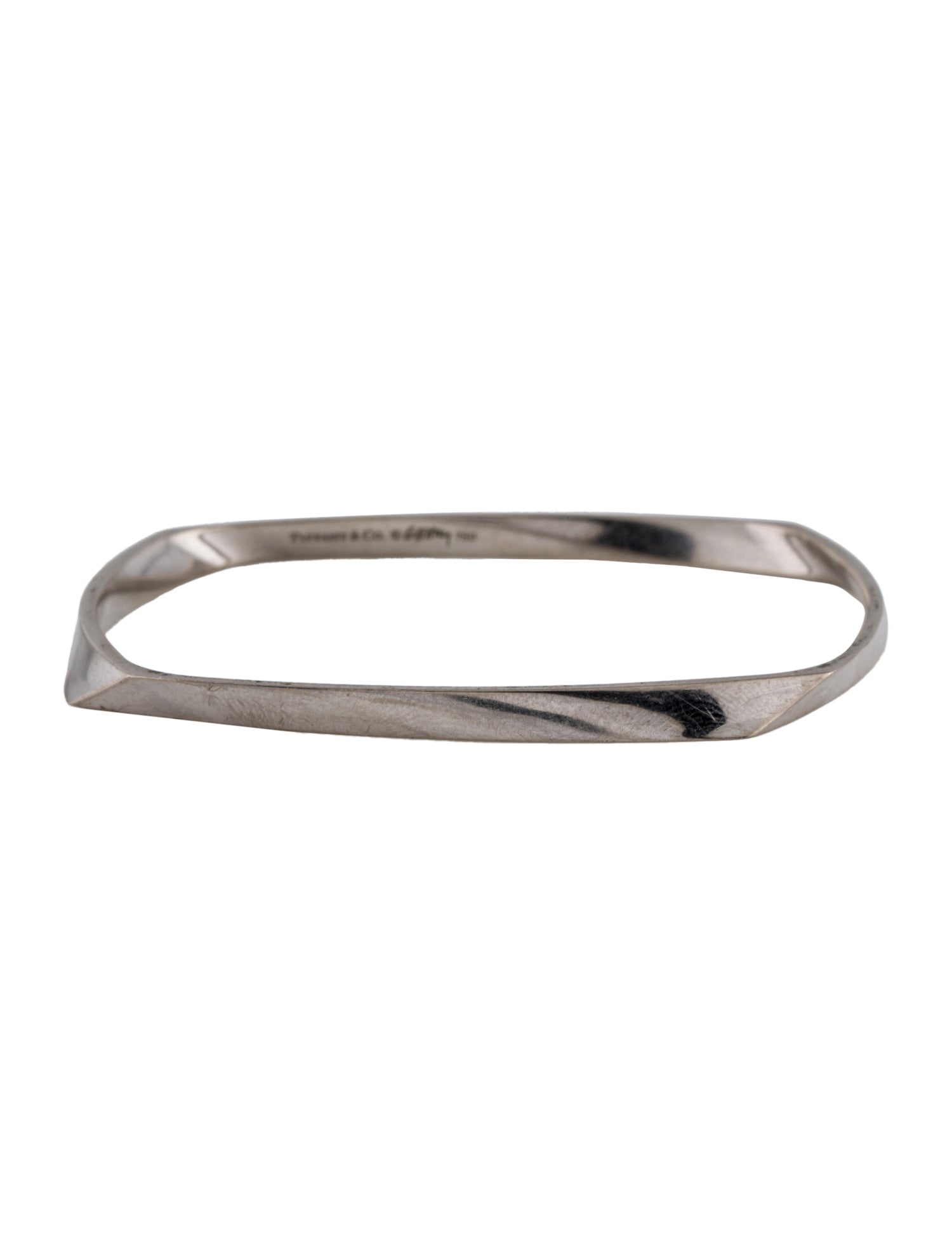 Tiffany & Co. 18K Frank Gehry Torque Bangle - Sterling Silver Bangle ...