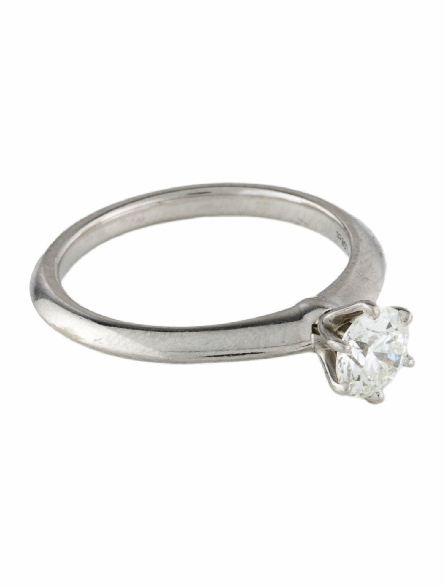 Tiffany & Co. Platinum Diamond Tiffany® Setting Engagement Ring - 950 ...