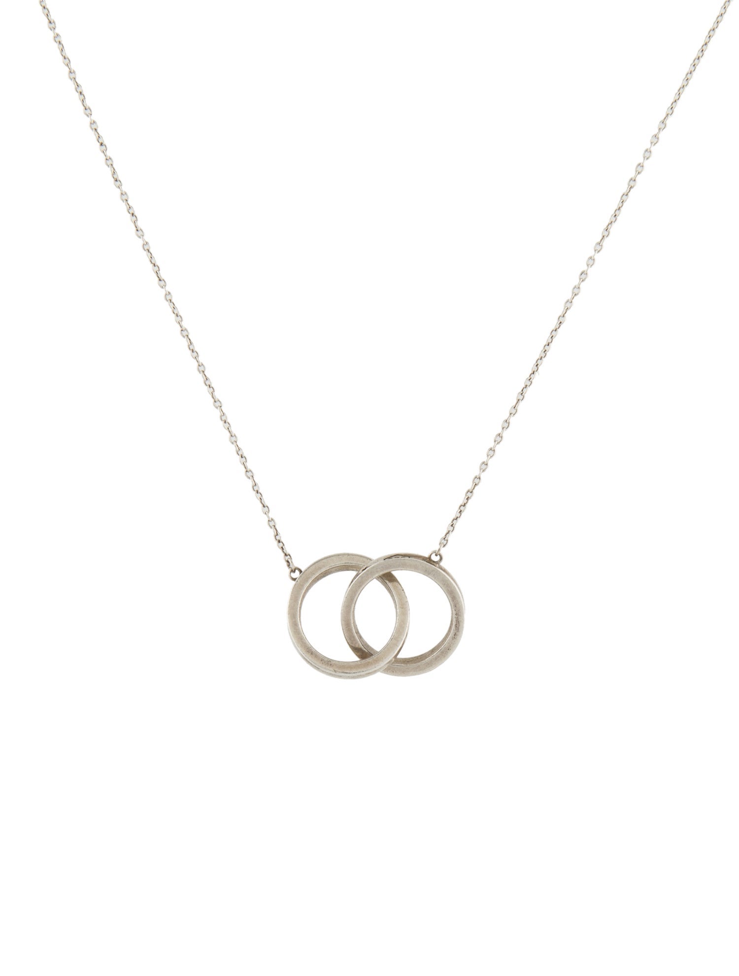 Tiffany & Co. Interlocking Circles Pendant Necklace - Pendant Necklace ...