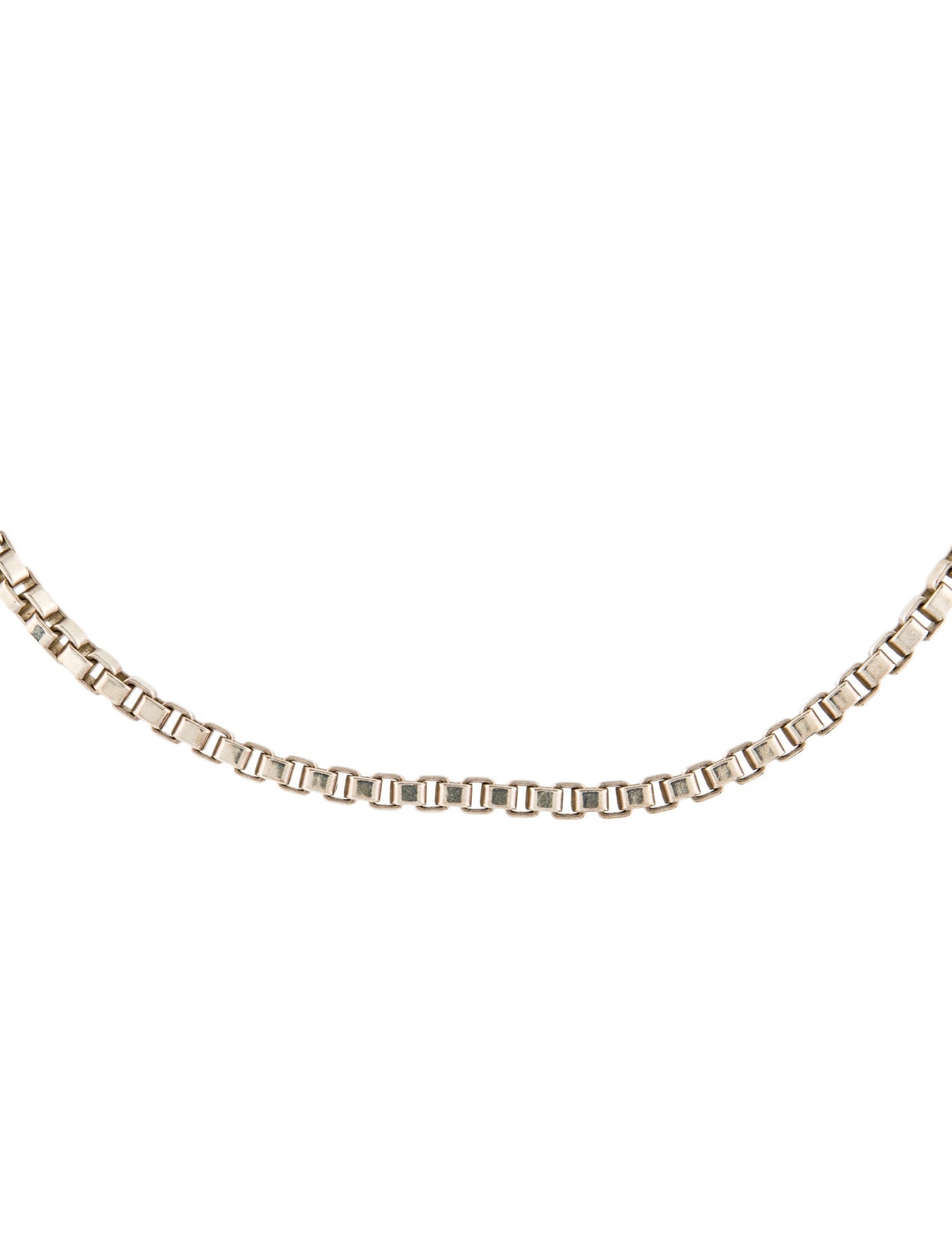 David Yurman Large Box Chain Link Necklace - Sterling Silver Chain ...