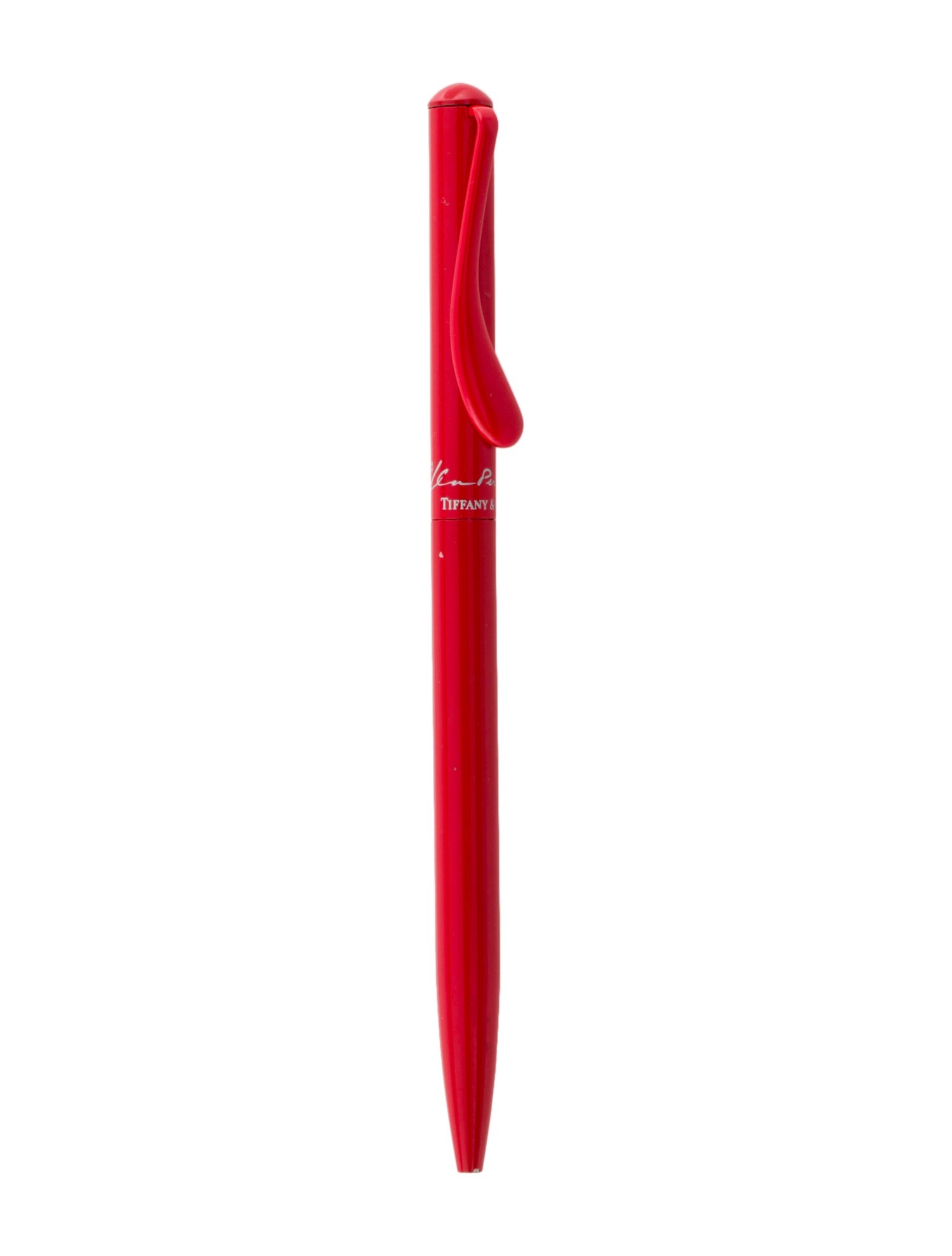 Tiffany & Co. Elsa Peretti Ballpoint Pen - Red Books, Stationery & Pens ...
