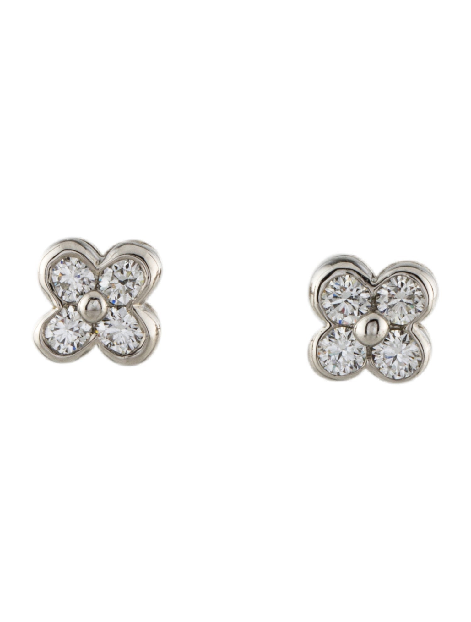 Maria Tash 18K Diamond Crescendo Bar Threaded Stud Earring - Rhodium ...