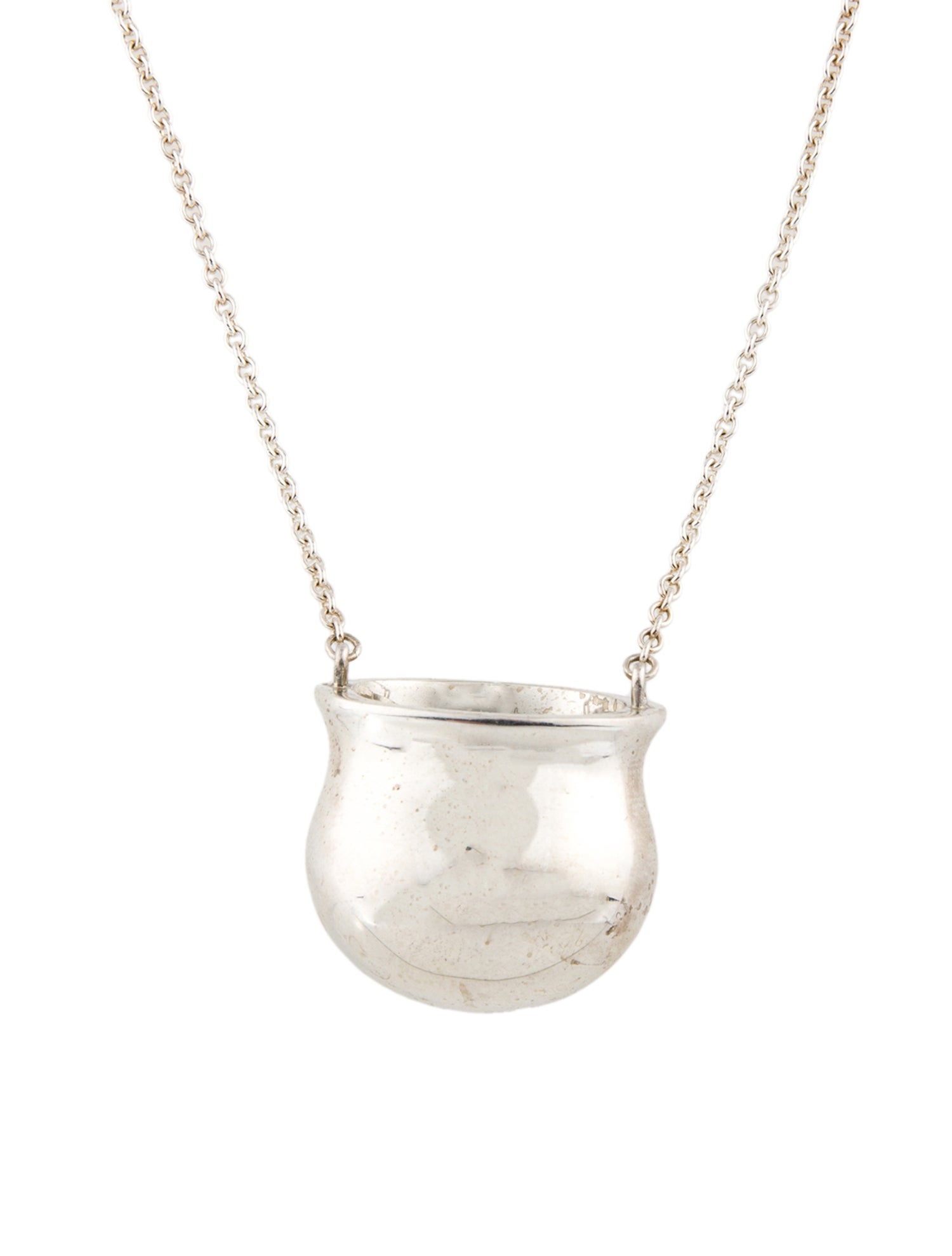 Tiffany & Co. Bottle Inro Pendant Necklace - Sterling Silver Pendant ...