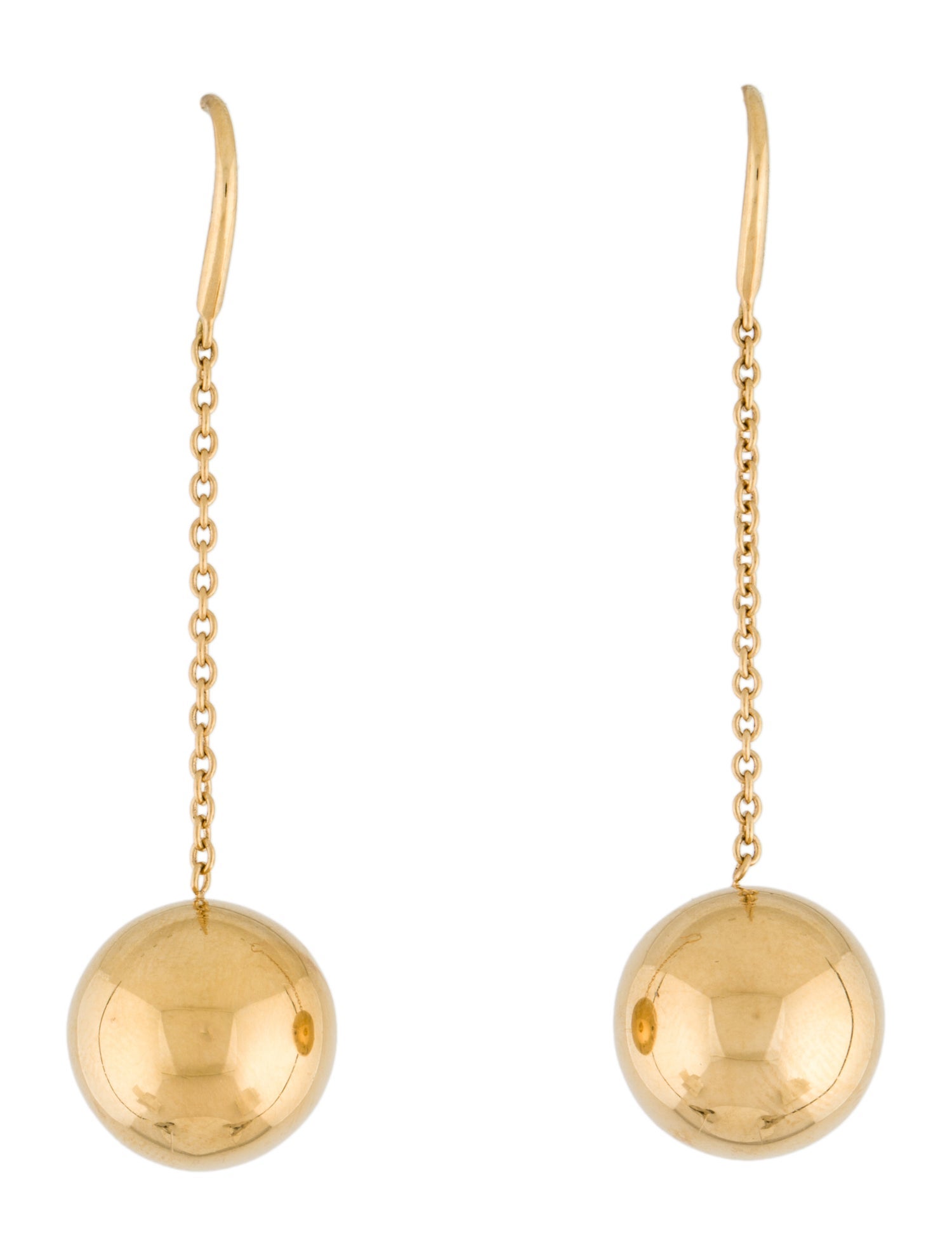 Celine Céline Baroque Pearl Drop Earrings - Gold-Tone Metal Drop ...