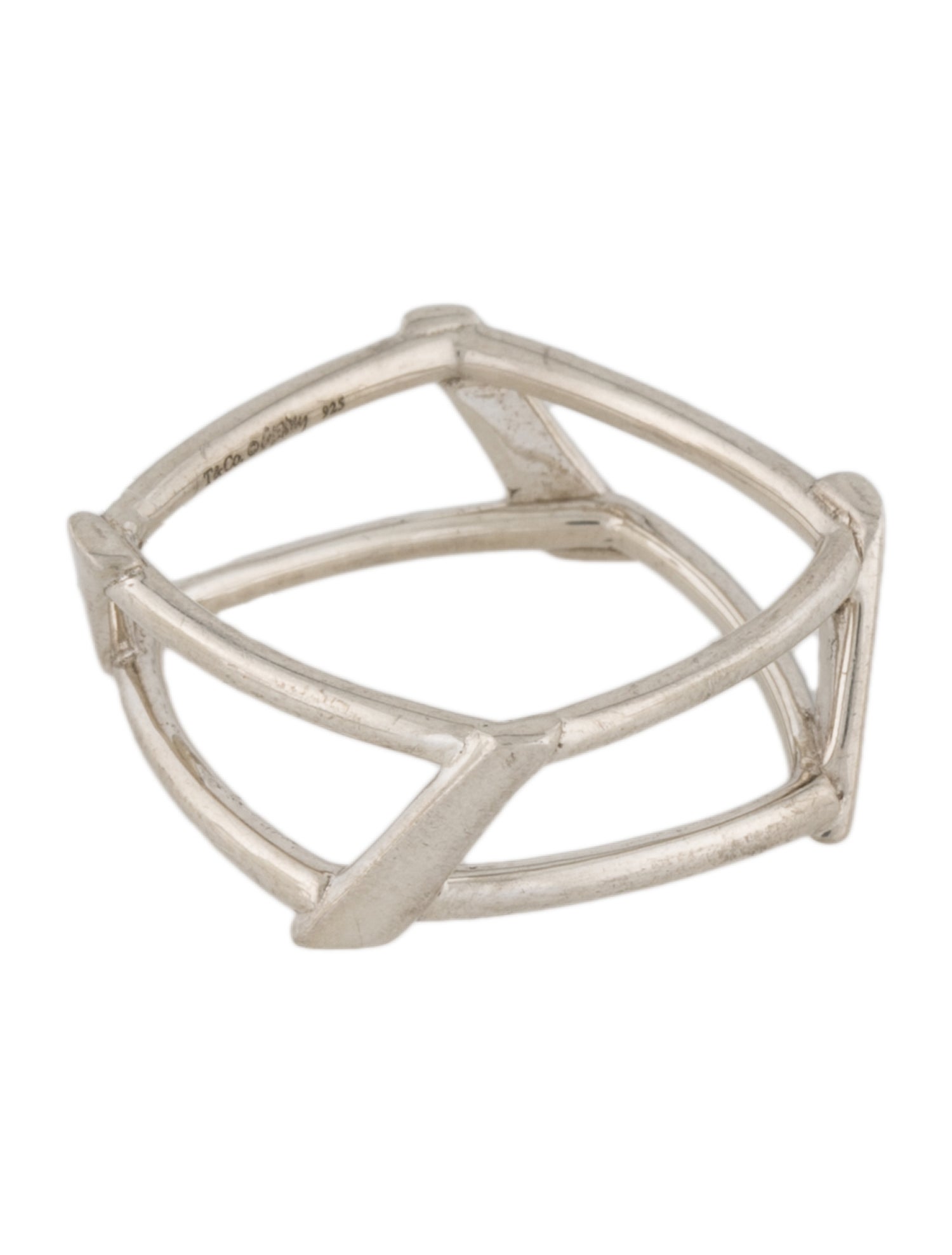 Tiffany & Co. Open Torque Band - Sterling Silver Band, Rings ...
