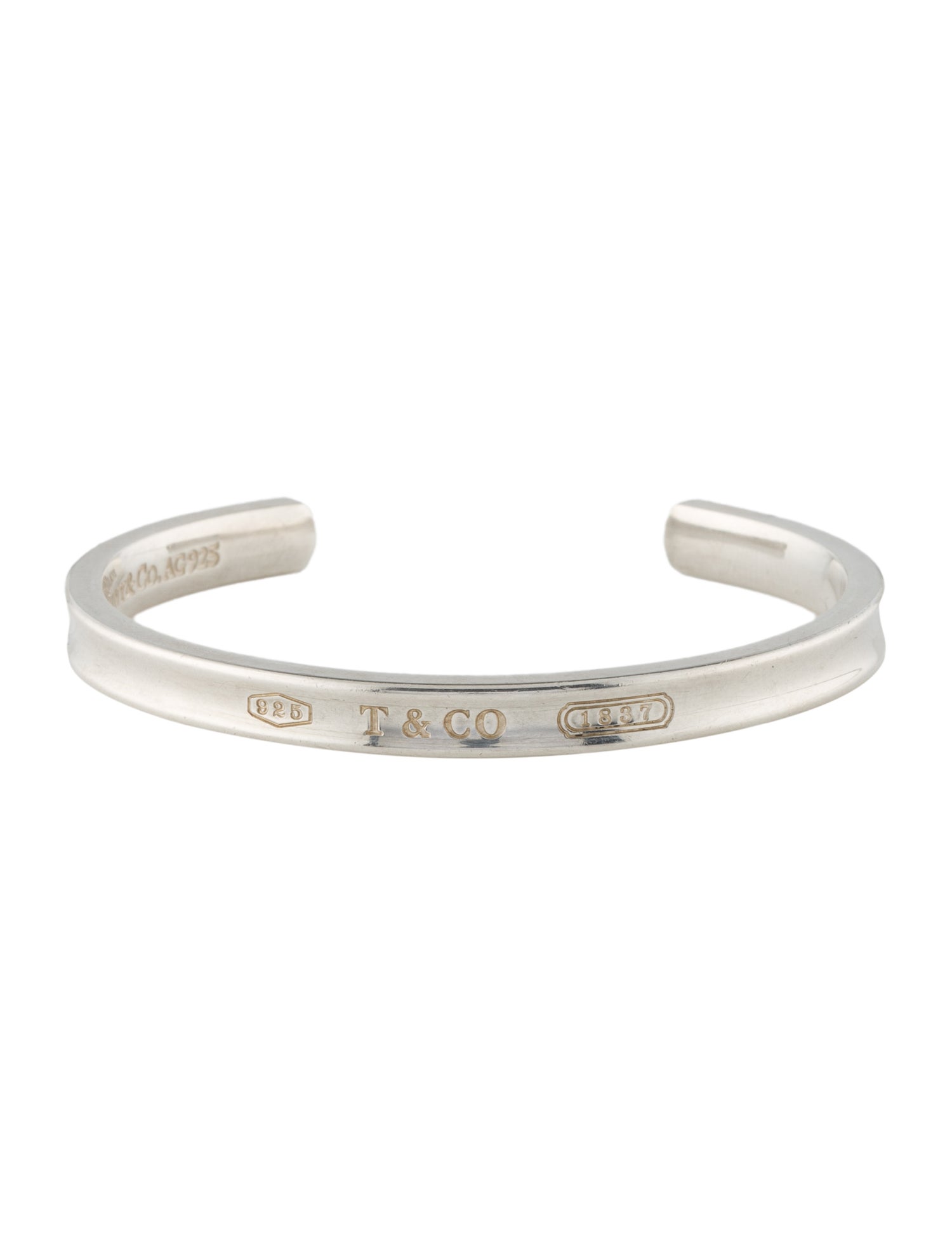 Tiffany & Co. 1837 Cuff - Sterling Silver Cuff, Bracelets - TIF298434 ...
