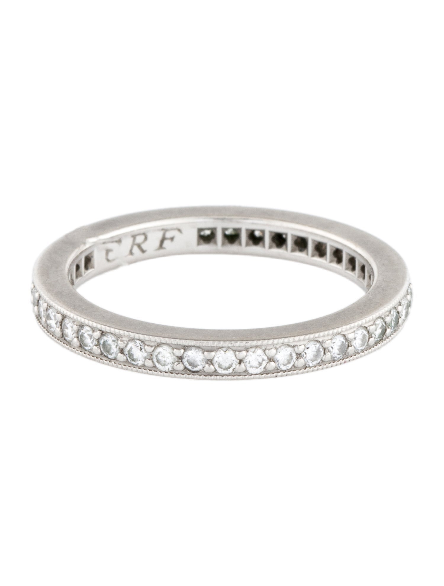 Tiffany & Co. Platinum Eternity Band - 950 Platinum Band, Rings ...