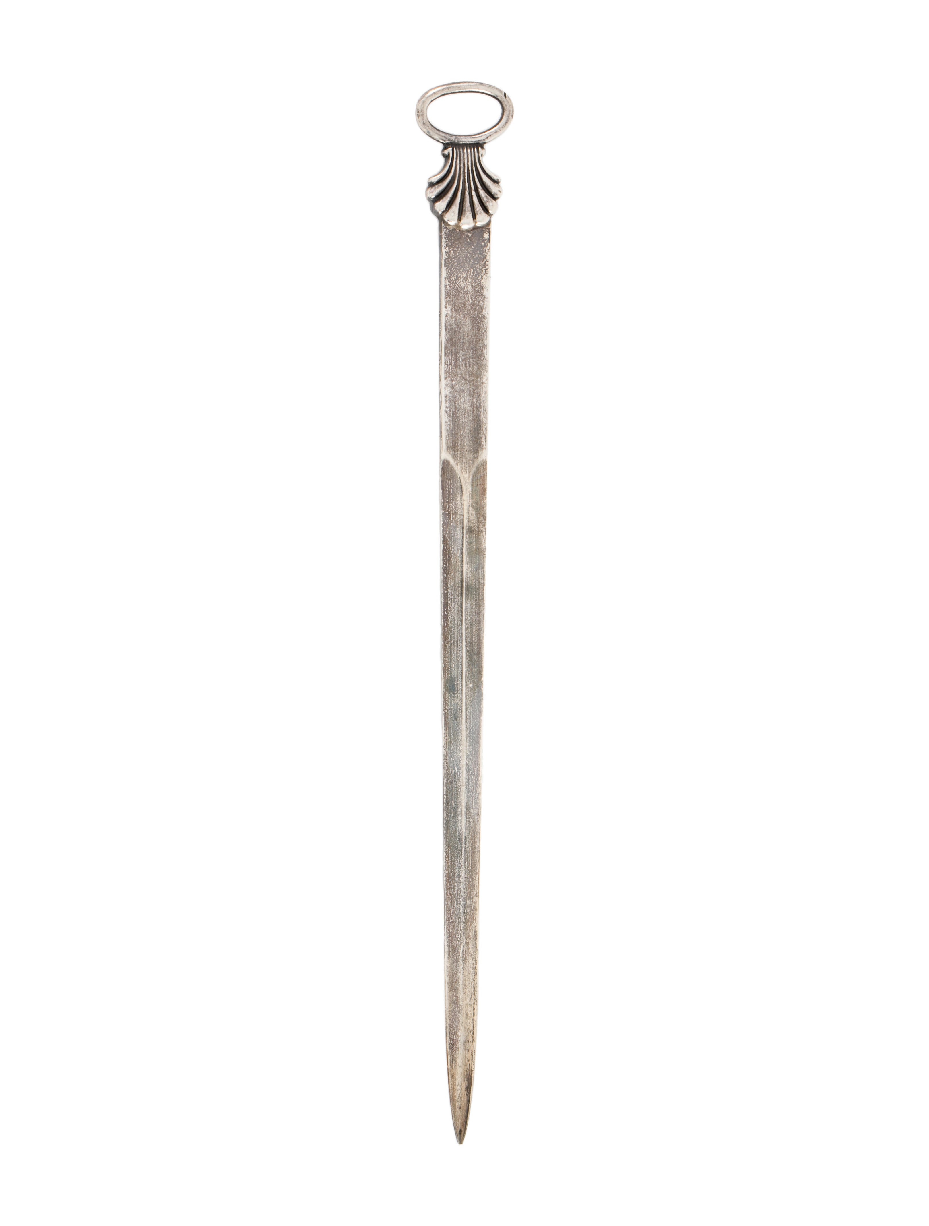 Tiffany & Co. Sterling Silver English Sword And Shell Letter Opener ...