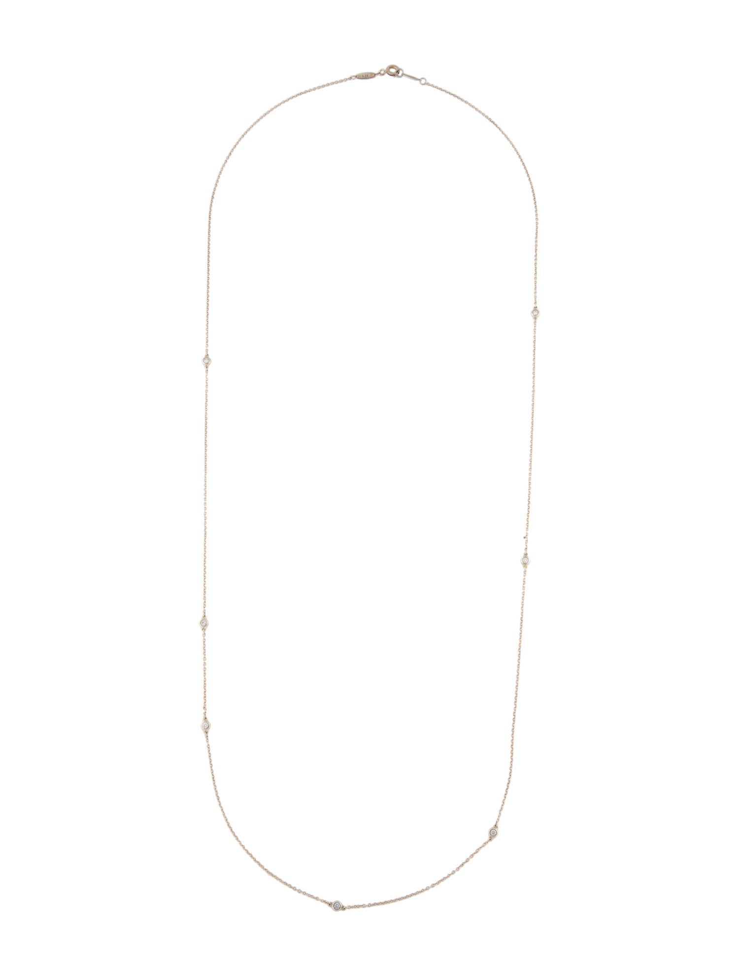 Tiffany & Co. Diamonds by the Yard® Sprinkle Necklace - Sterling Silver ...