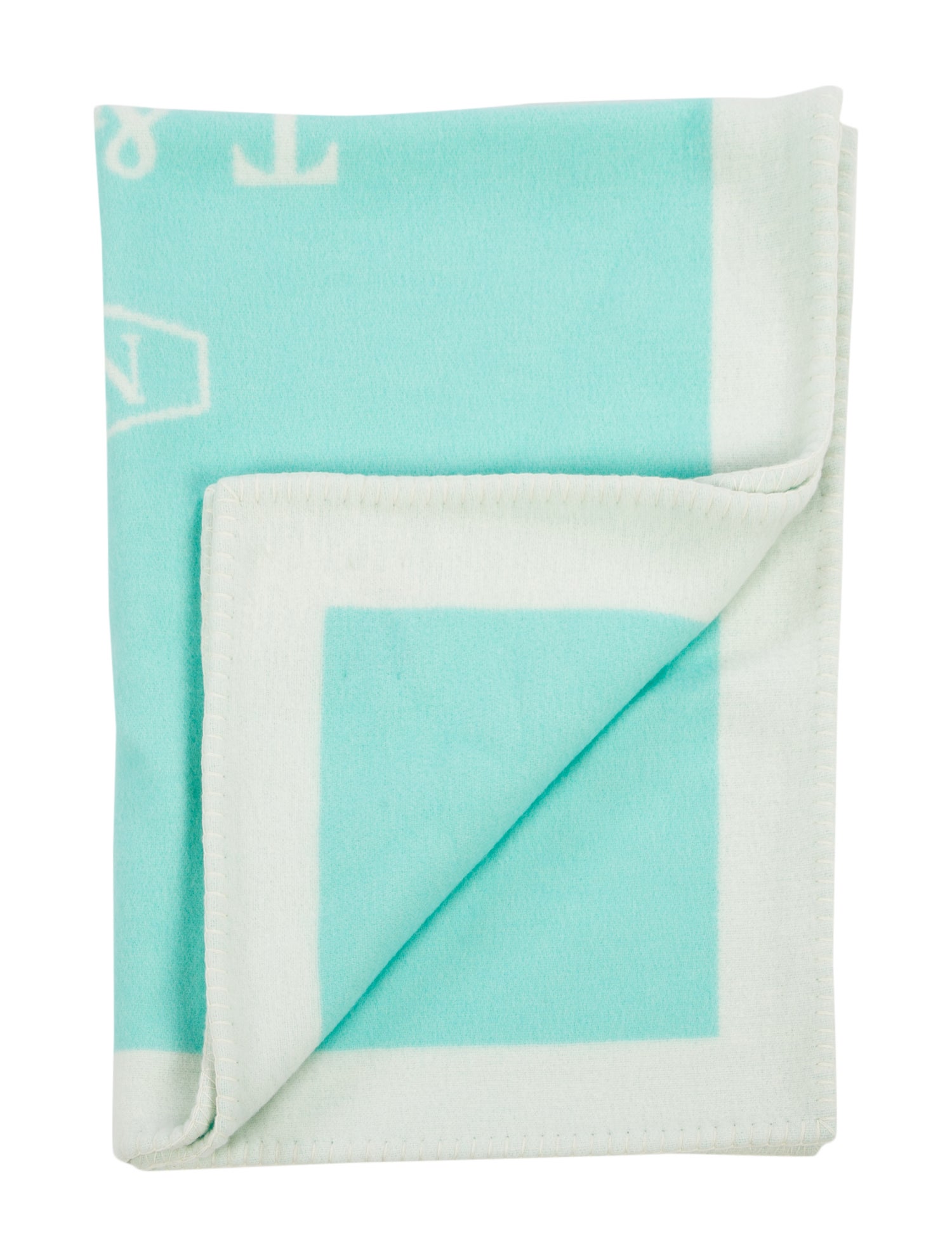 Tiffany & Co. Tiffany & Co. Wool & Cashmere Baby Blanket - Blue Throws ...